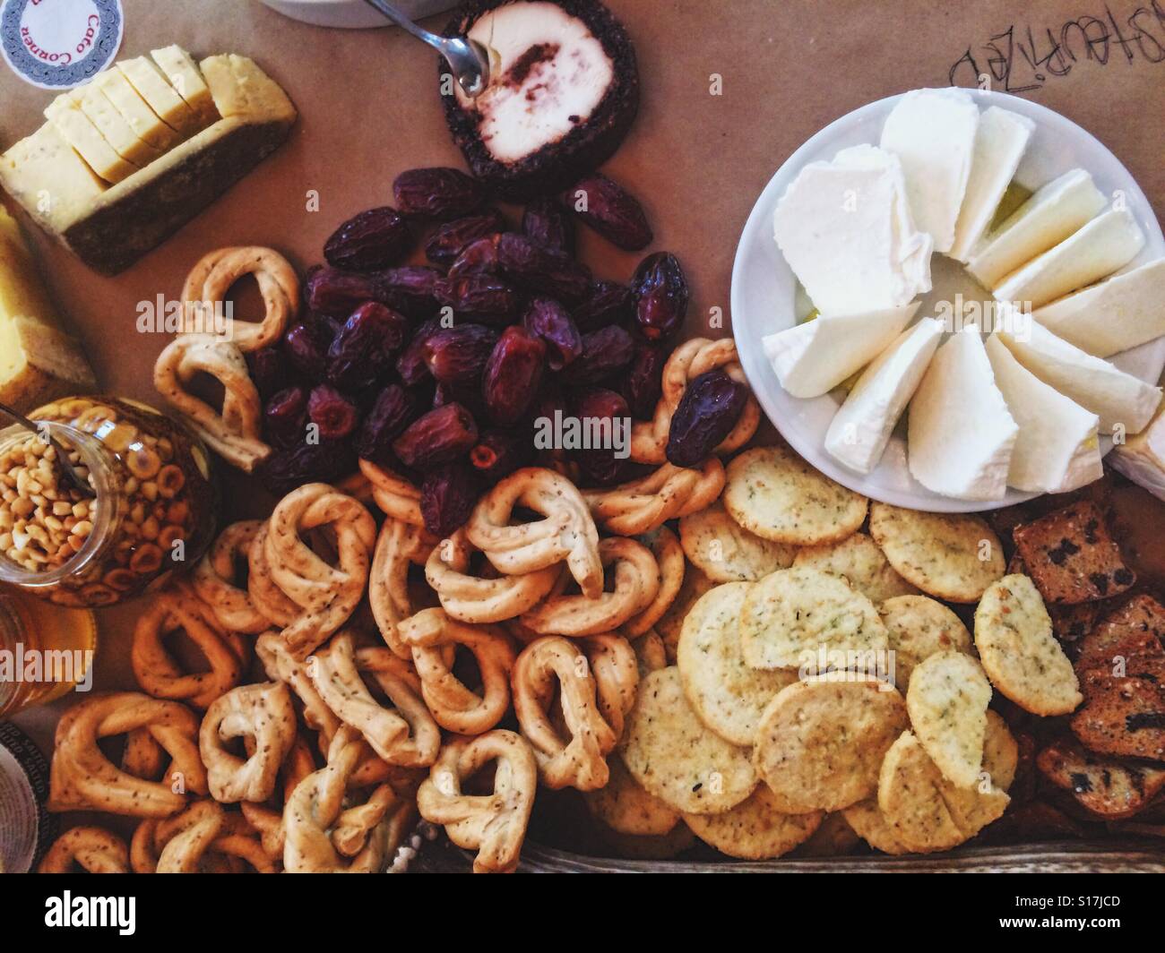 Party food spread hi-res stock photography and images - Alamy