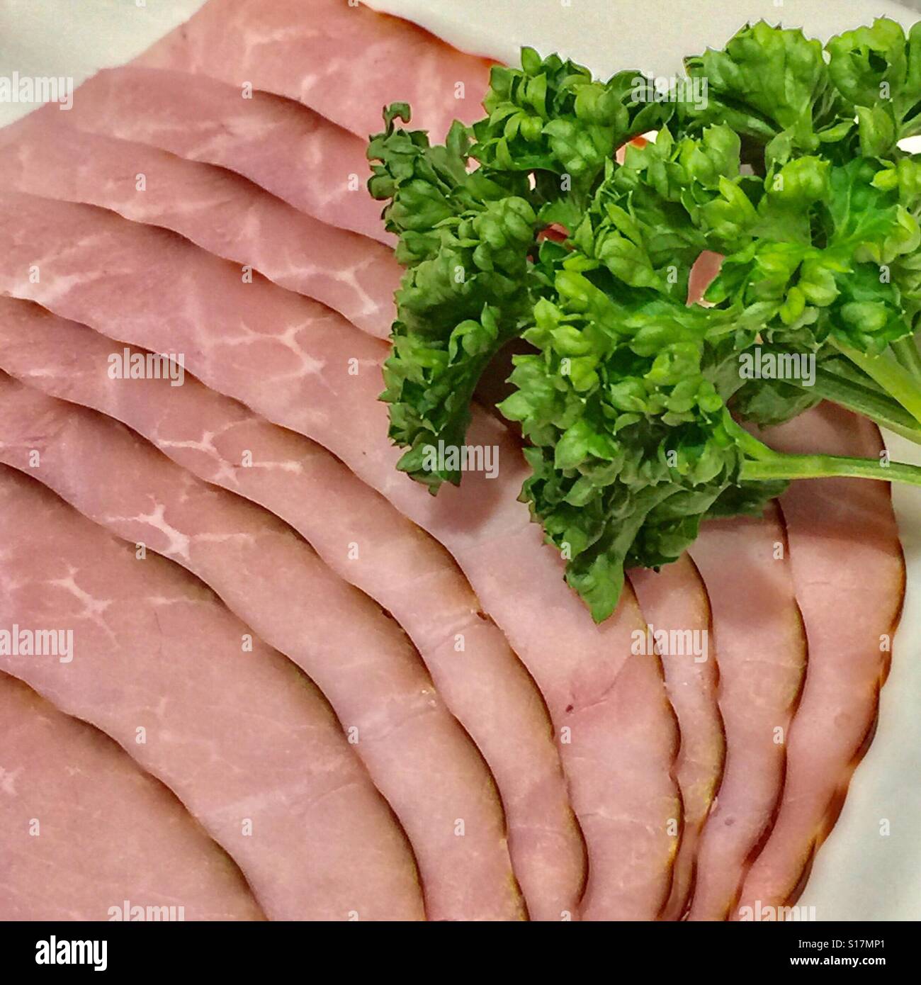 Sliced ham hi-res stock photography and images - Alamy