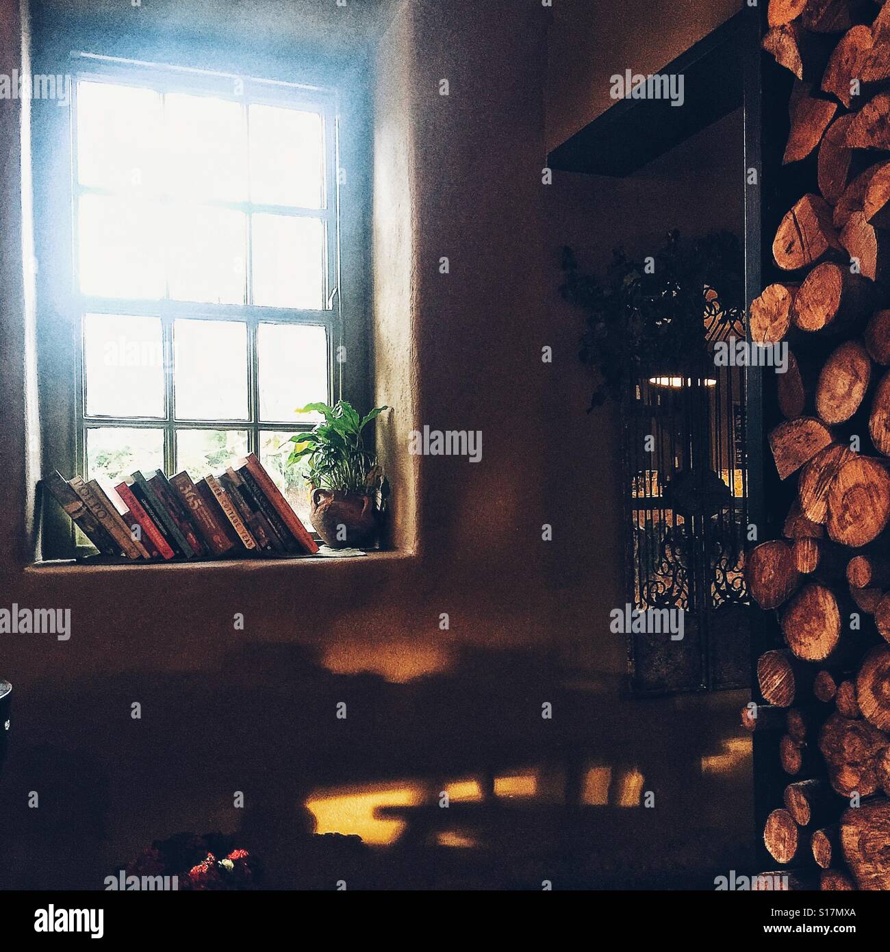 Old Cottage Interior Window High Resolution Stock Photography and ...