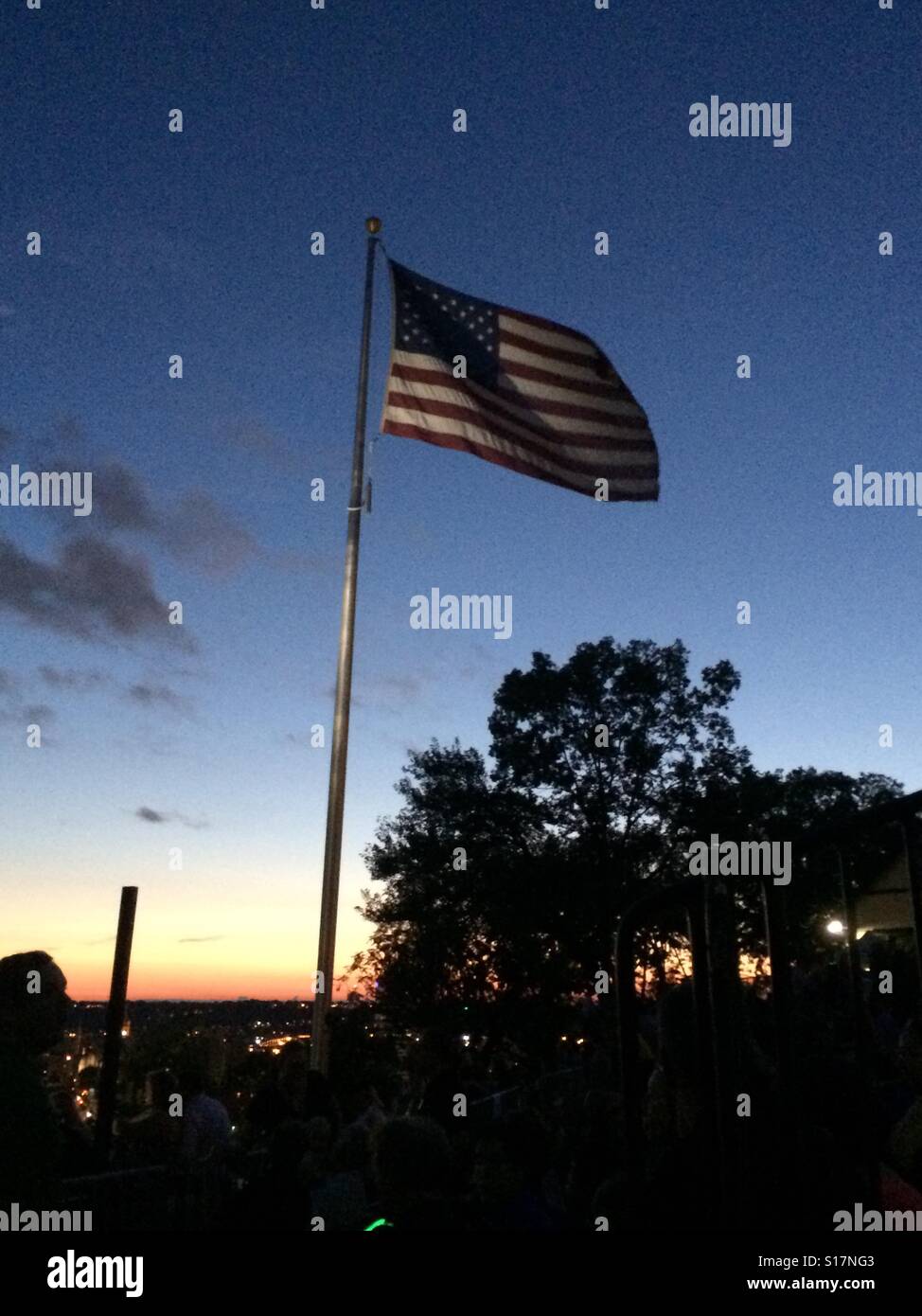 American Flag Night High Resolution Stock Photography and Images - Alamy