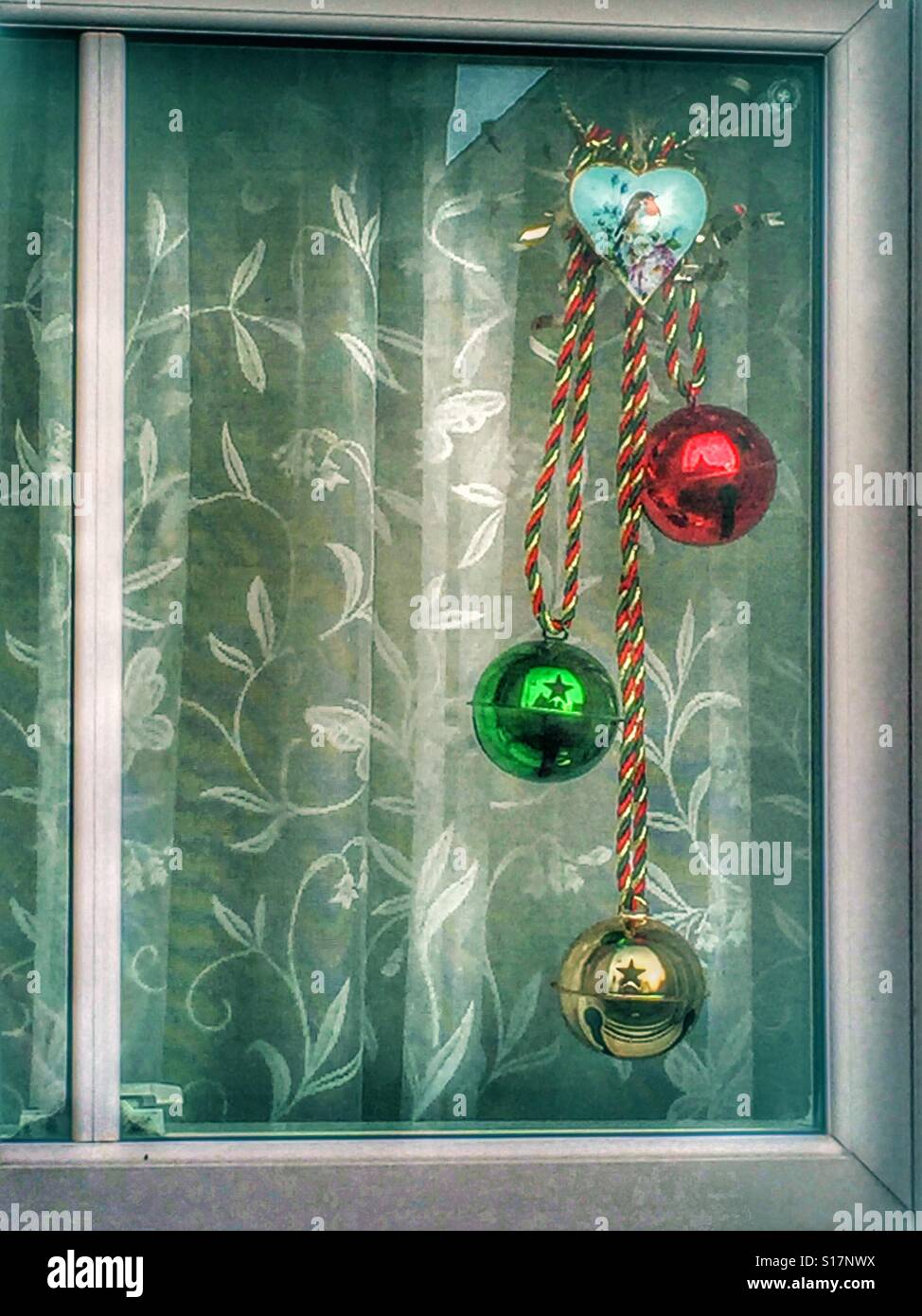 Hanging Ornaments From Window