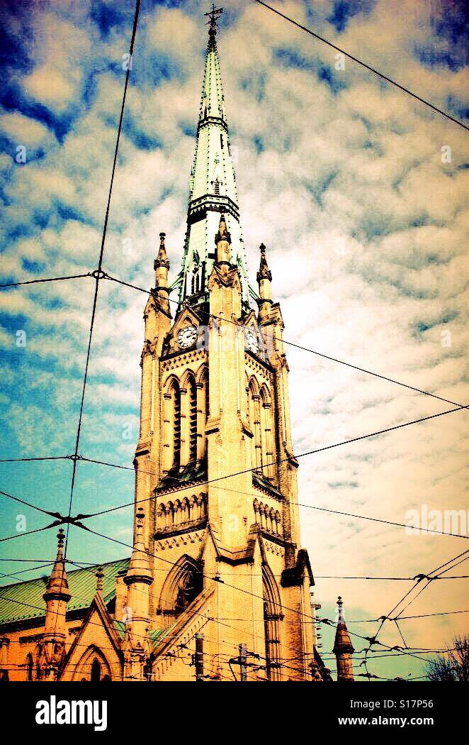 Church with gothic architecture hi-res stock photography and images - Alamy