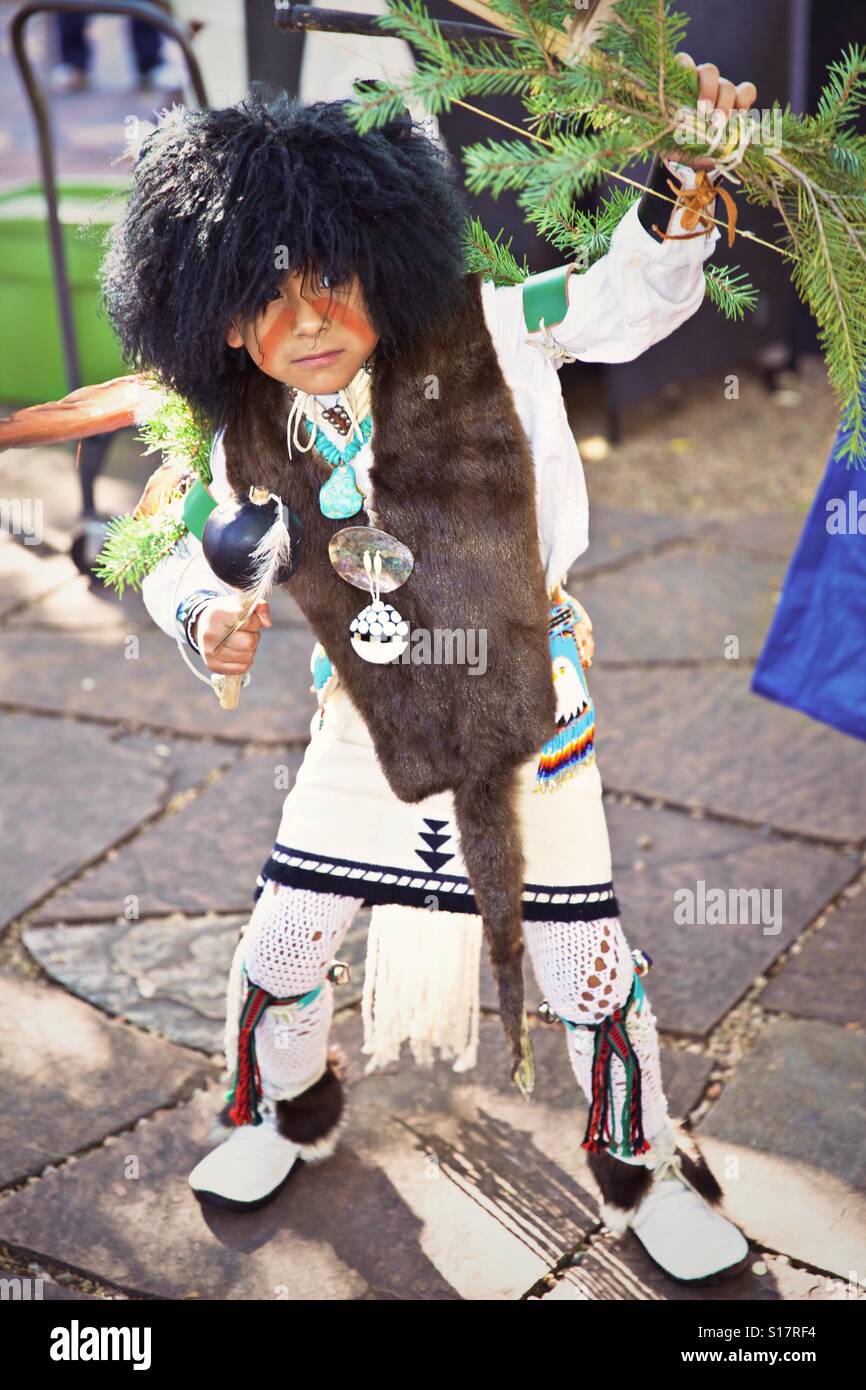 Santa fe native american fashion hi-res stock photography and images ...