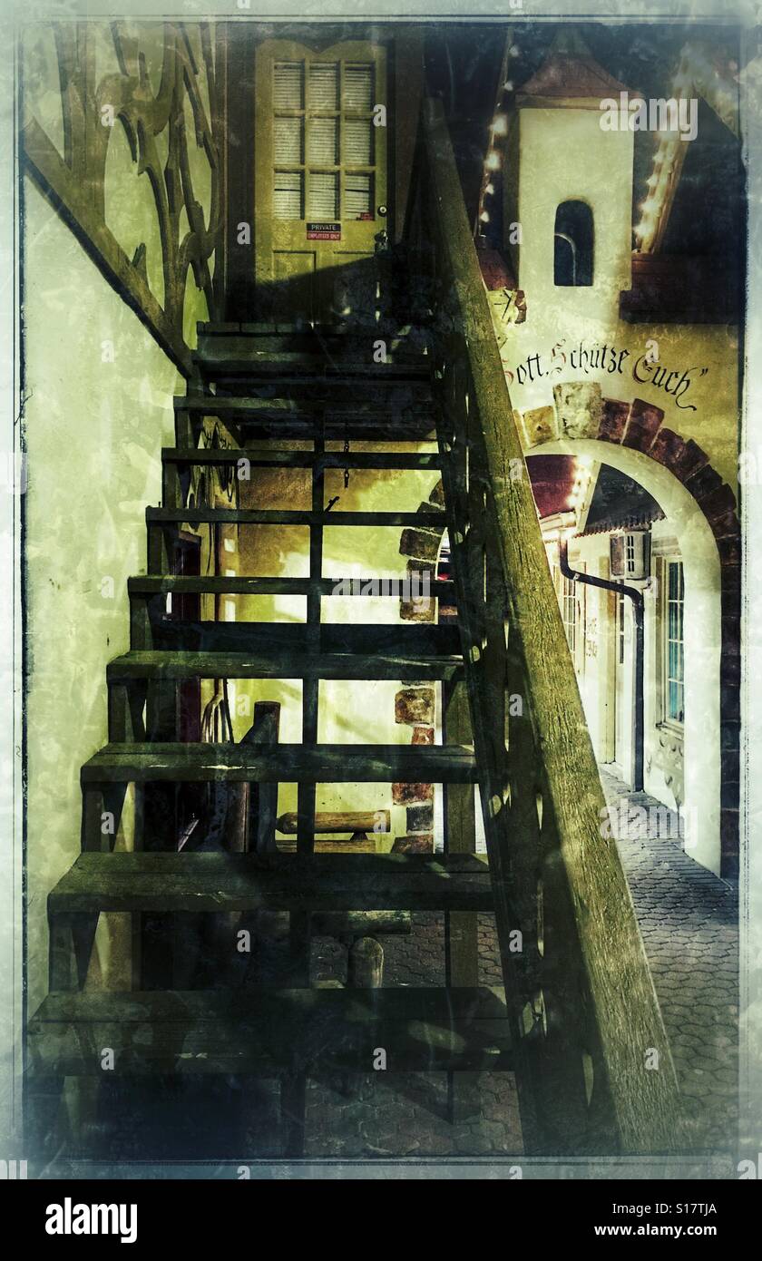 German stairs hi-res stock photography and images - Alamy