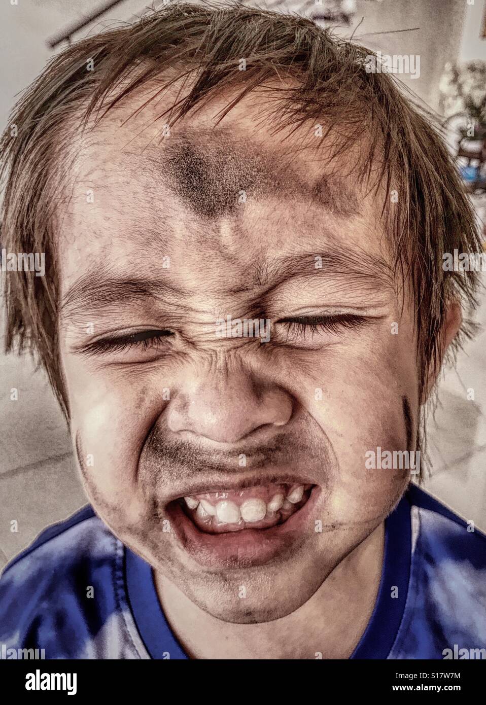 Zombie face hi-res stock photography and images - Alamy