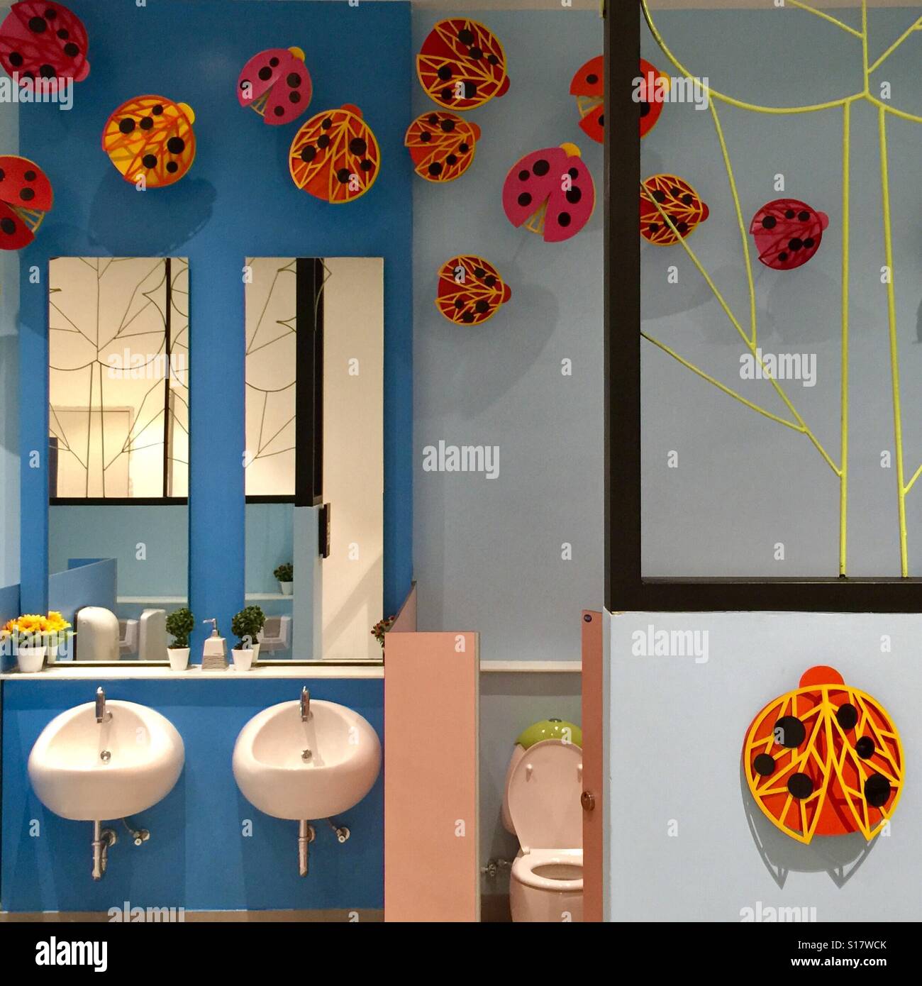 Decorated toilet hi-res stock photography and images - Alamy