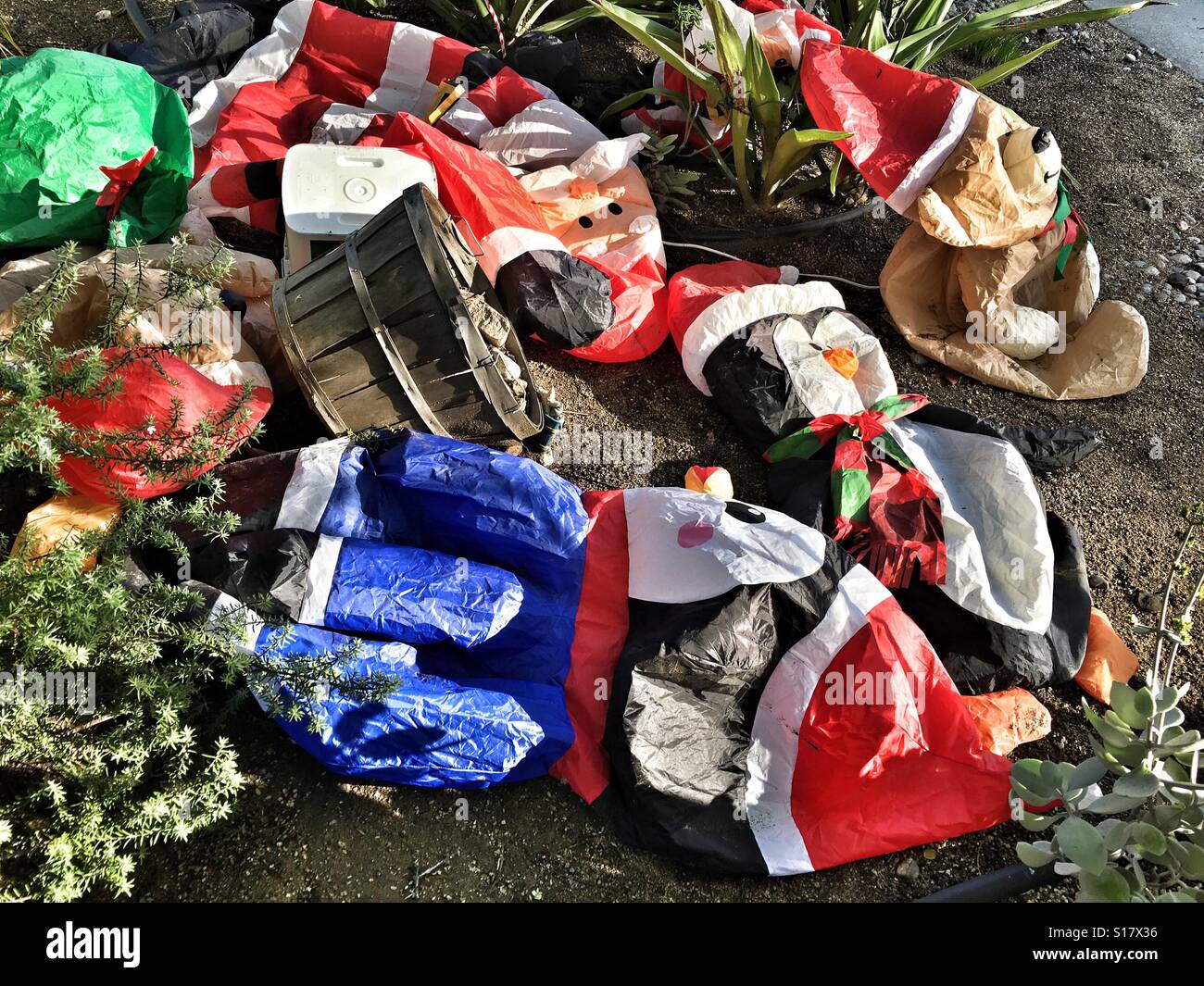 Santa Deflated High Resolution Stock Photography and Images - Alamy