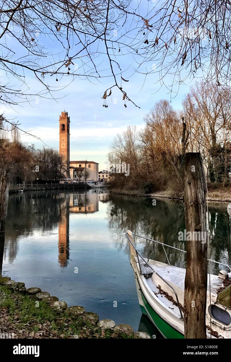 Riverside, Veneto, Italy Stock Photo - Alamy
