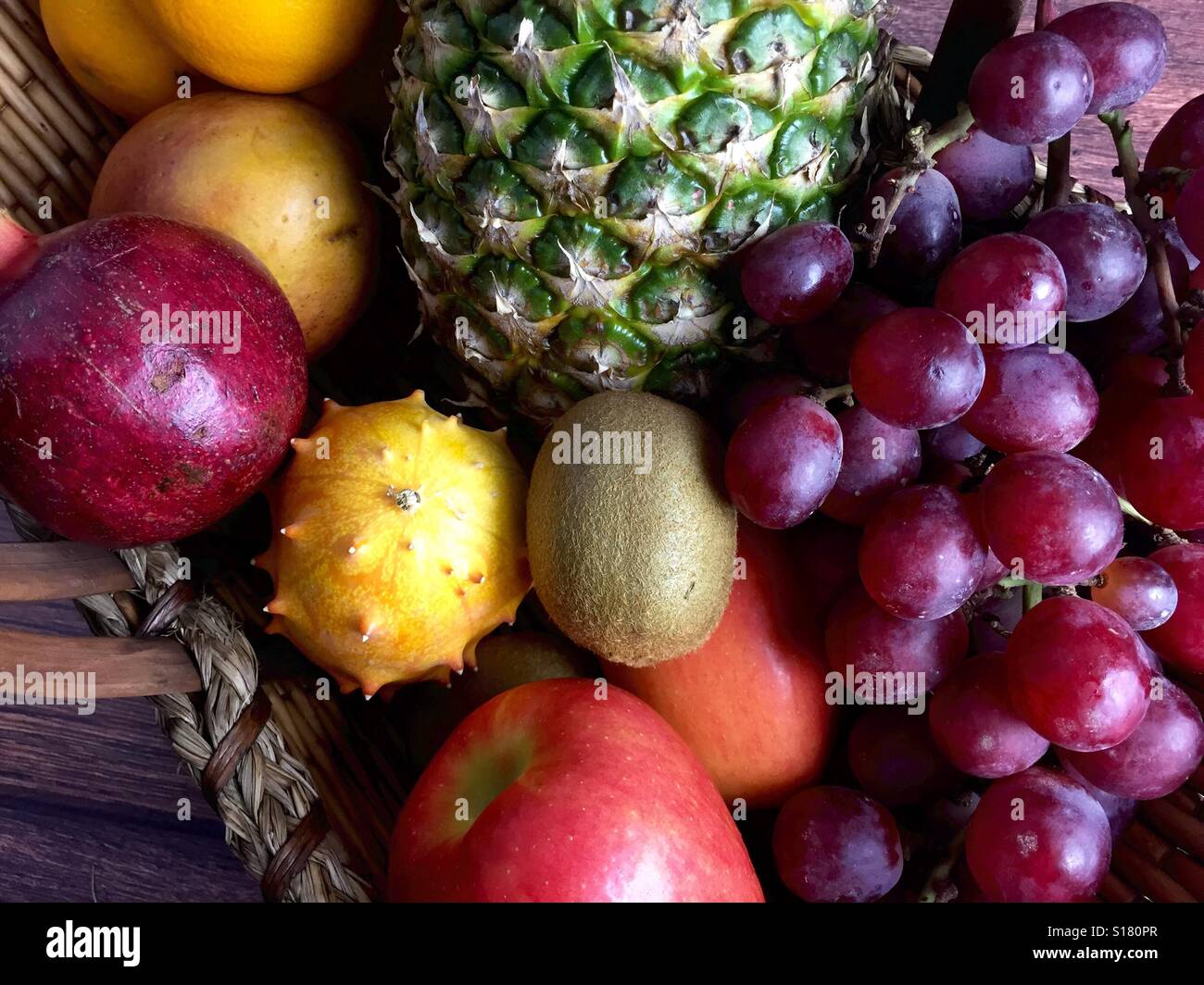 Assorted fruits hi-res stock photography and images - Alamy
