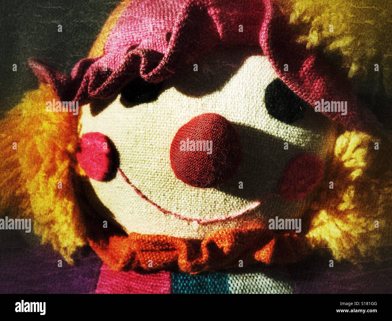 Clown face close up hi-res stock photography and images - Alamy