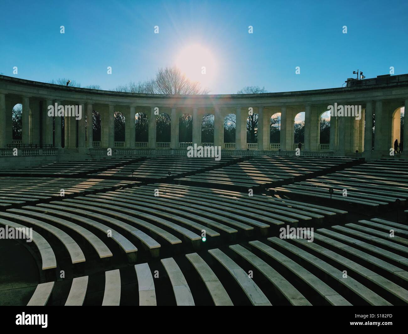 Blue sun rows hi-res stock photography and images - Alamy