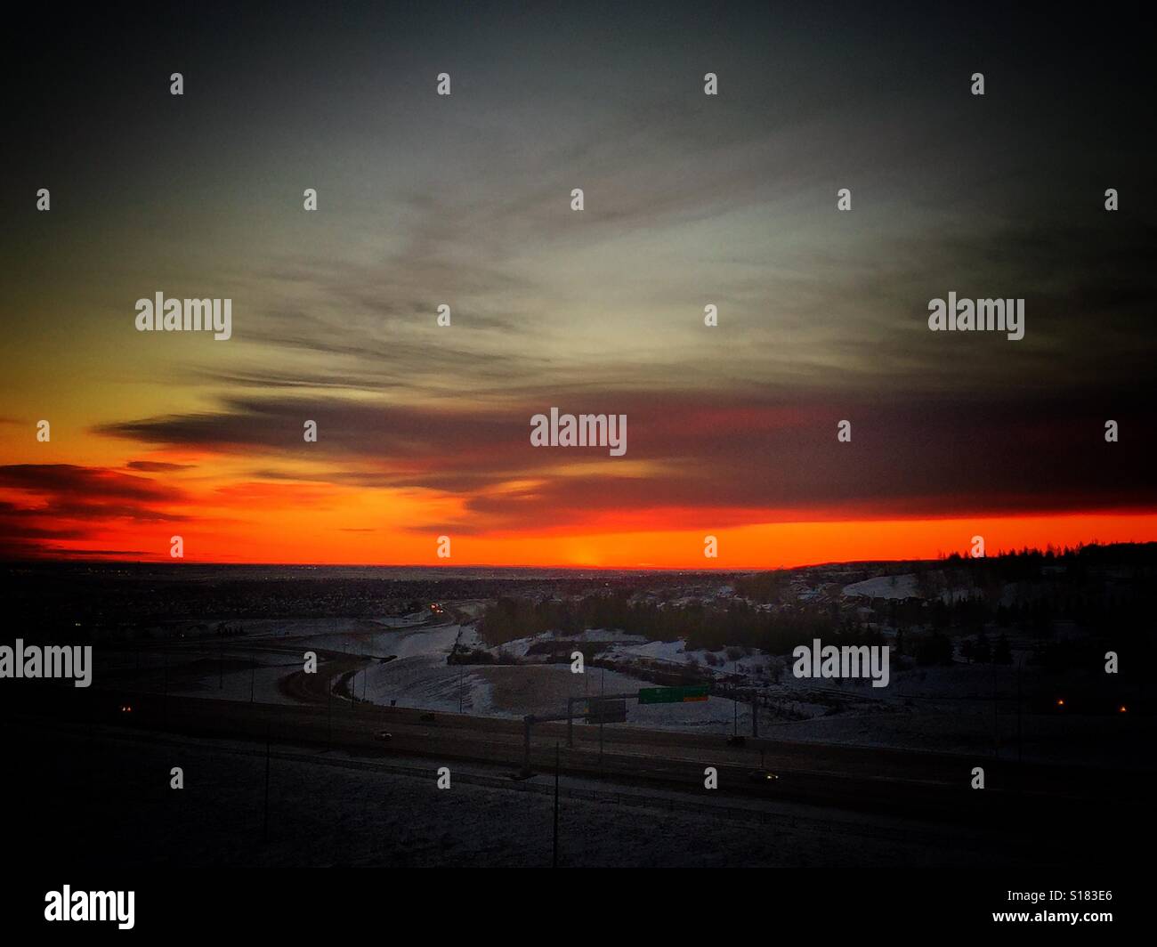 Calgary early morning hi-res stock photography and images - Alamy