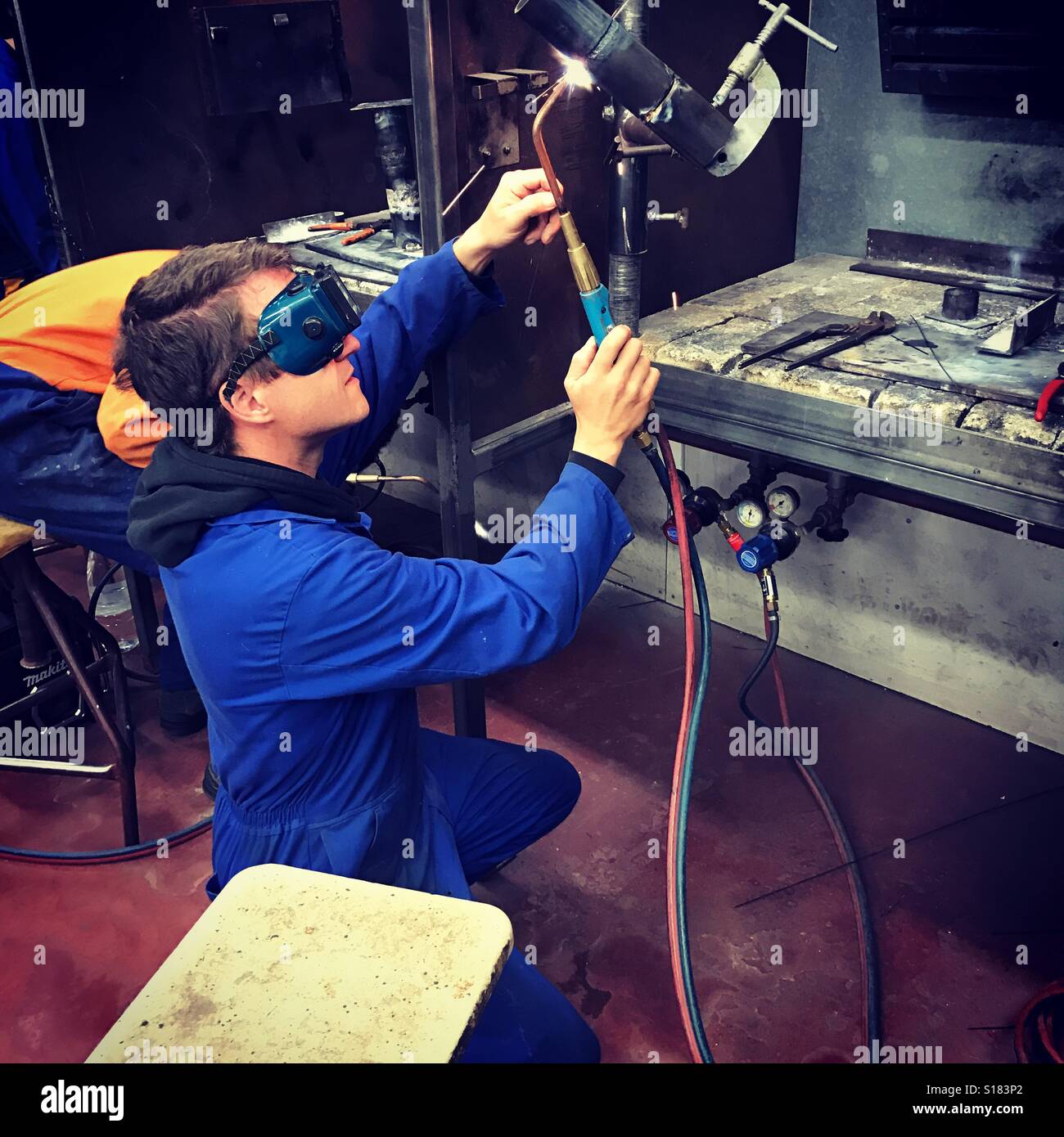 Gas Welding Stock Photos & Gas Welding Stock Images - Alamy