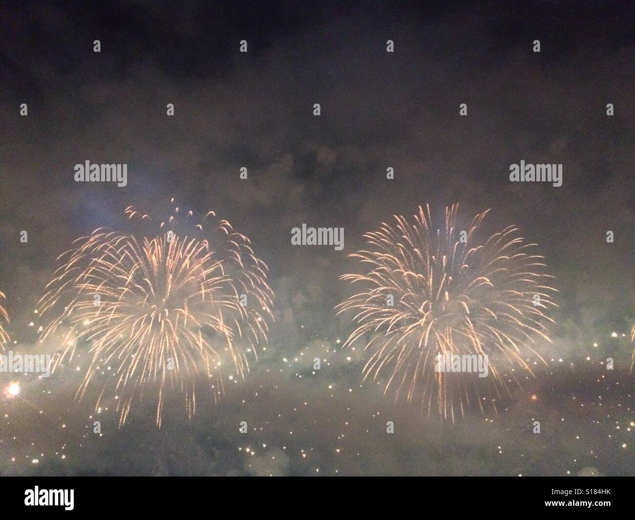 Rio fireworks hi-res stock photography and images - Alamy