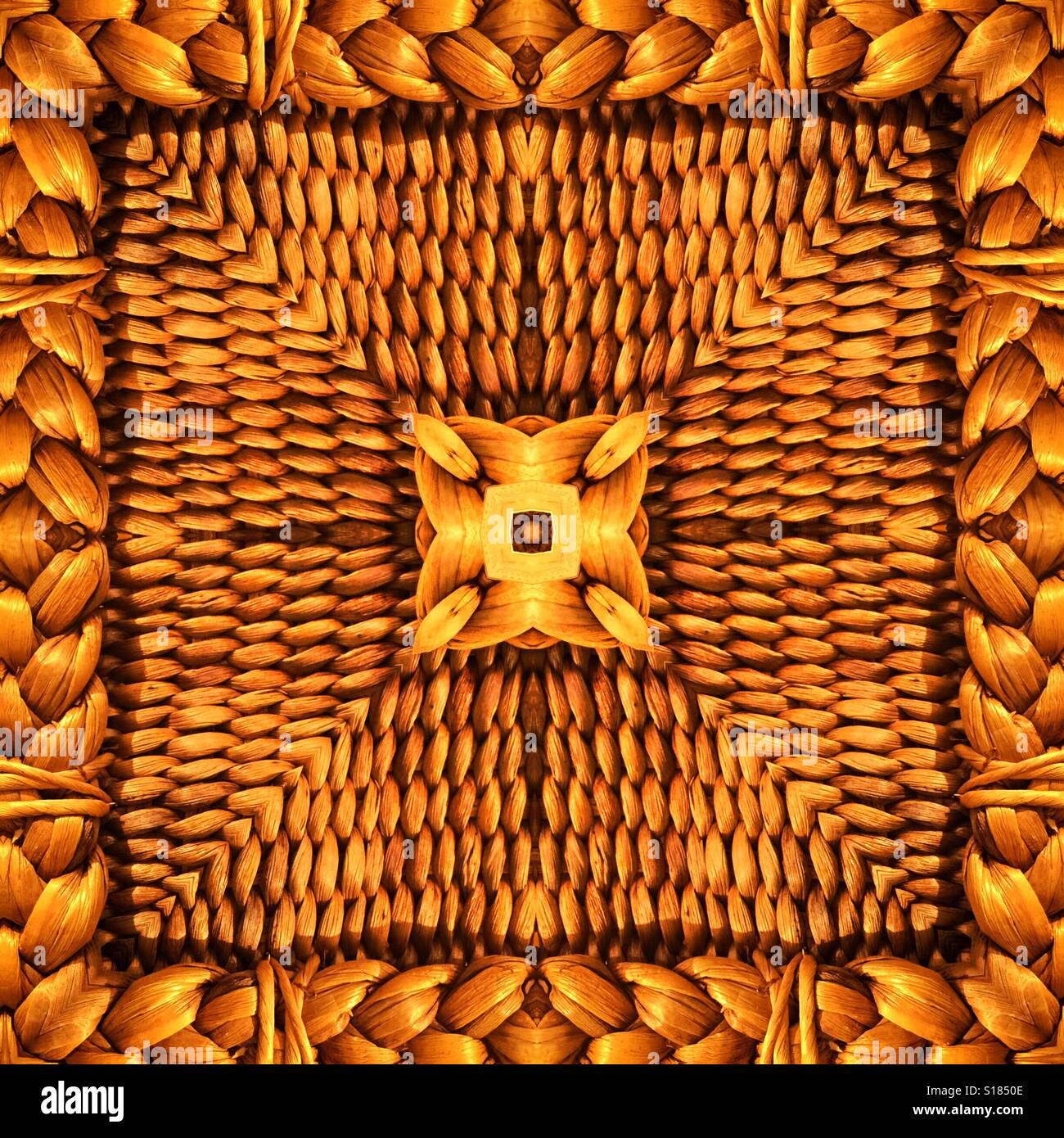 A basketweave design Stock Photo - Alamy