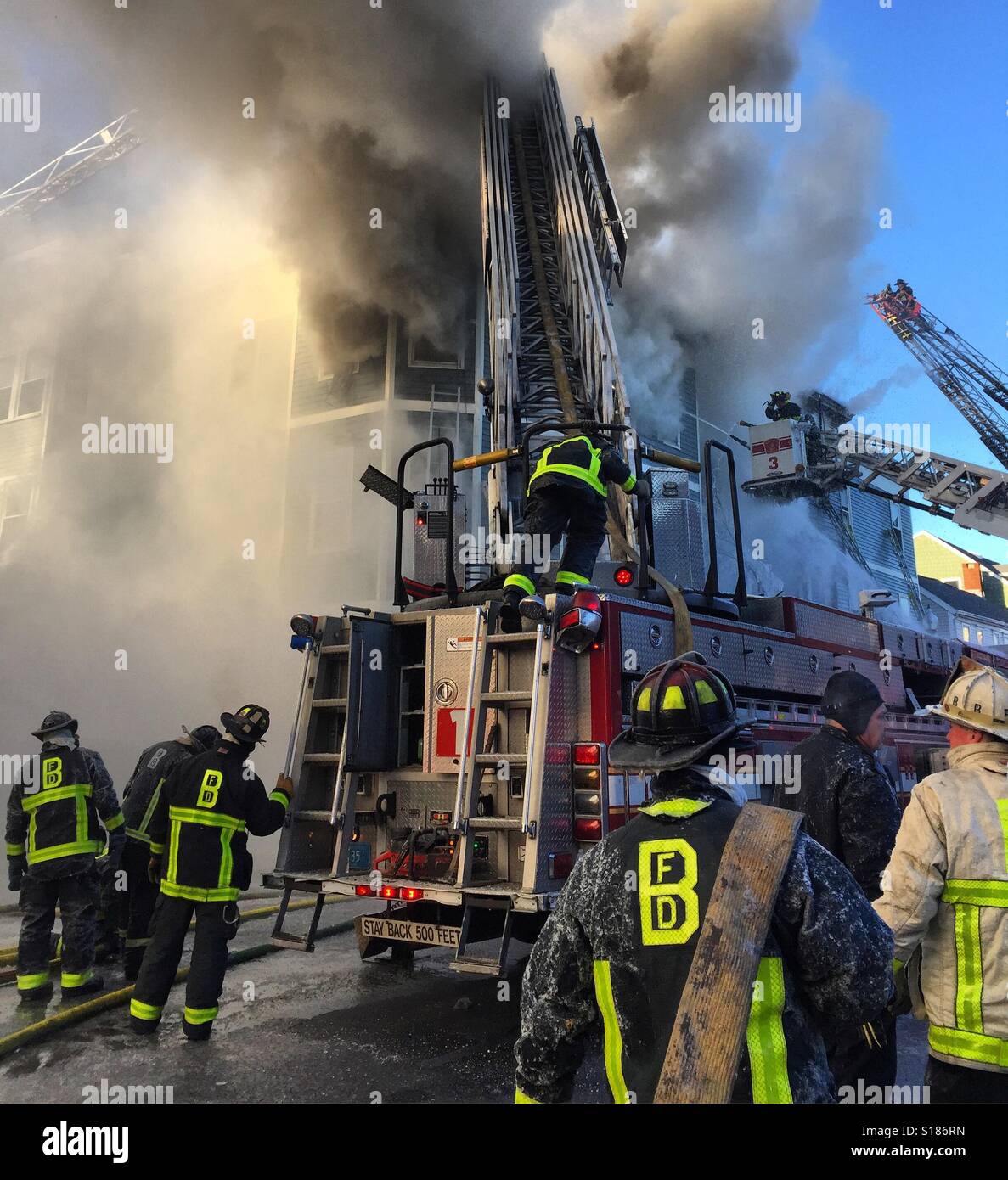 Boston fire department hi-res stock photography and images - Alamy