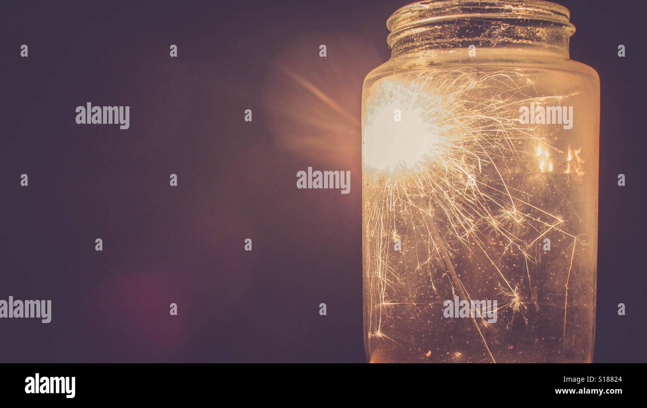 With sparkles hi-res stock photography and images - Alamy