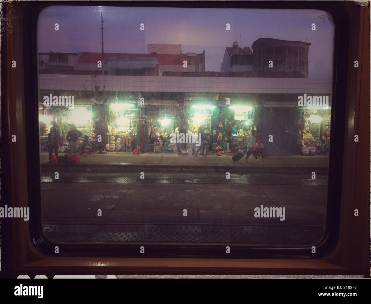 Inside a train Stock Photo - Alamy