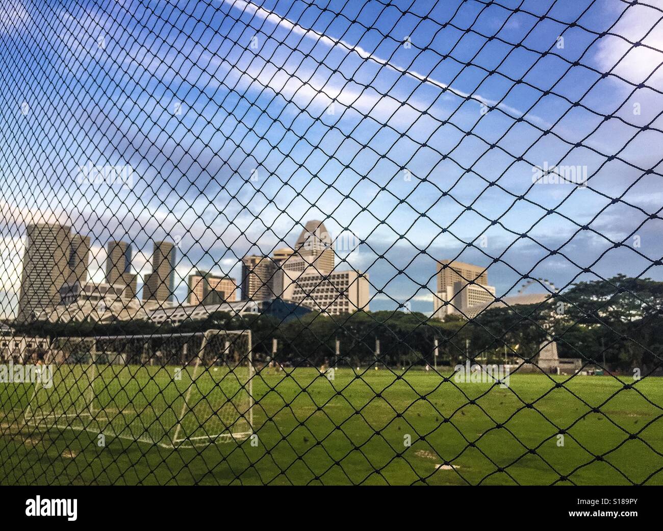 The Padang (playing field in Malay), the site of most big sporting and ...
