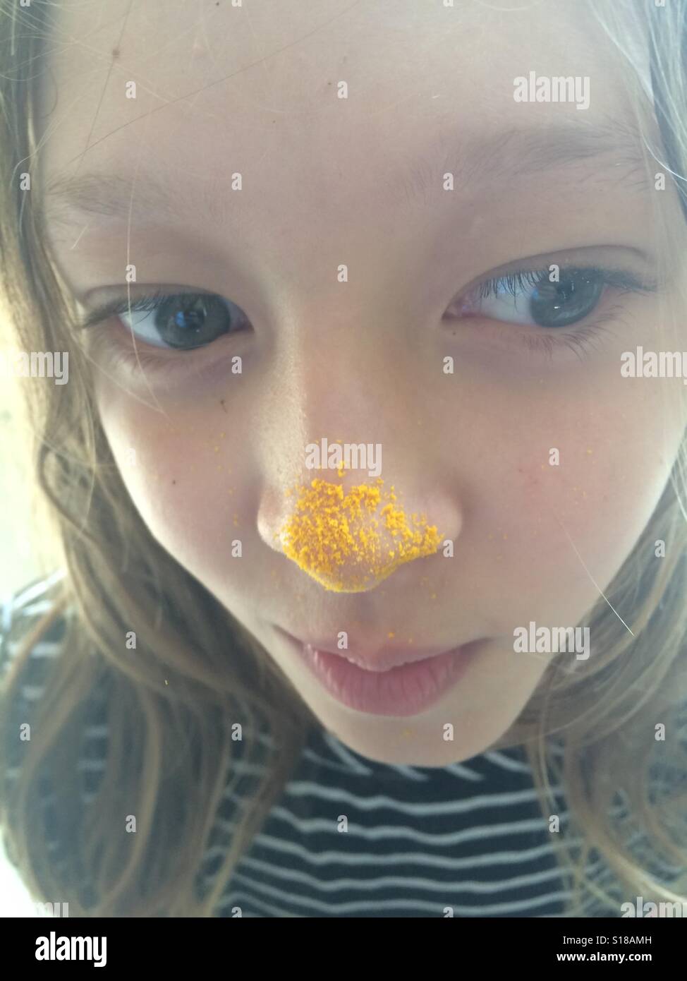 Tween girl face hi-res stock photography and images - Alamy