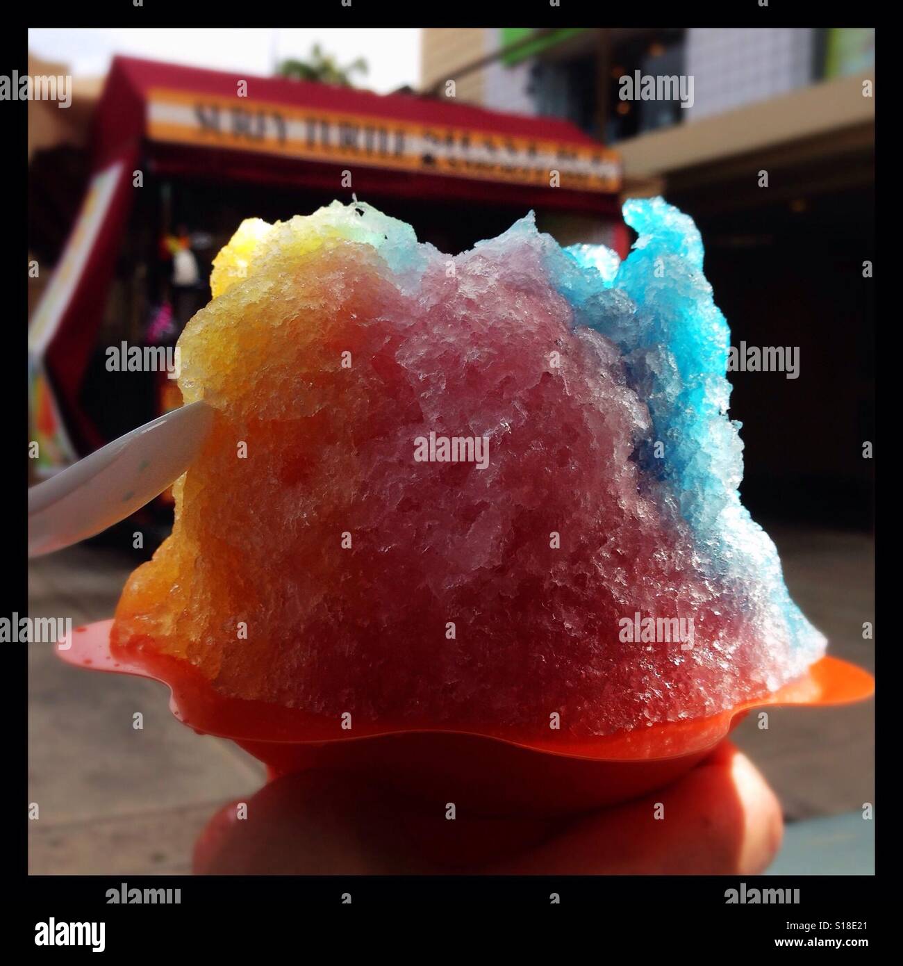 Hawaii food shaved ice hi-res stock photography and images - Alamy
