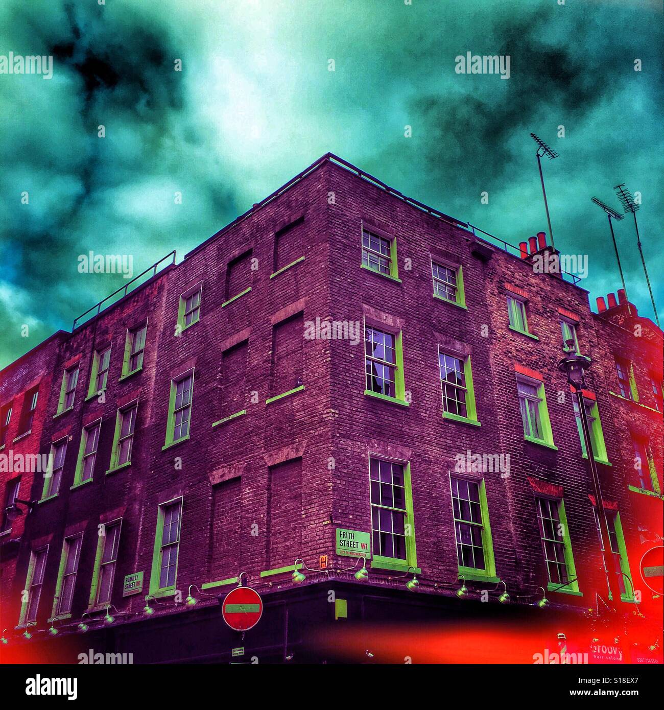 Frith street london hi-res stock photography and images - Alamy