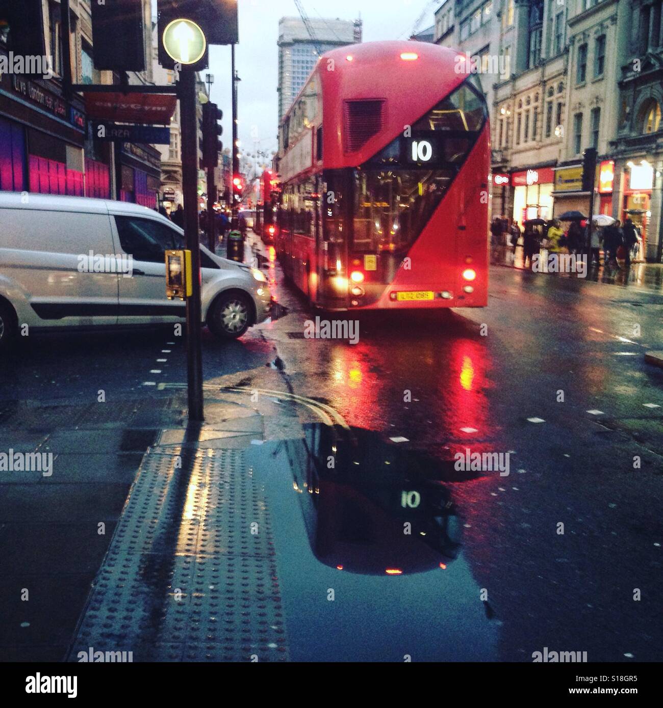 Number 10 bus Stock Photo - Alamy