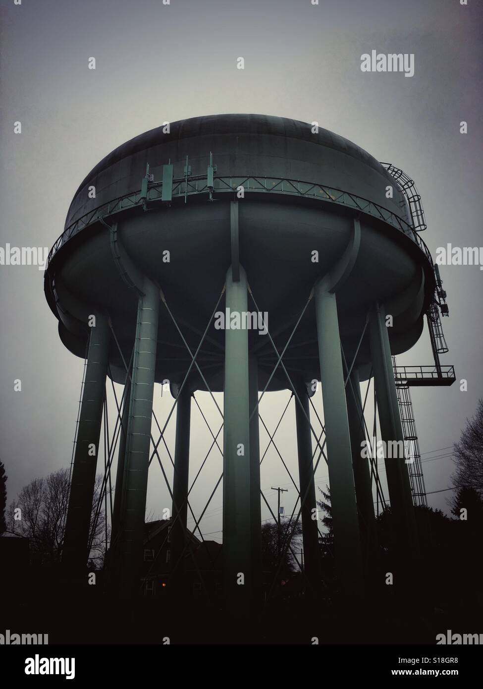 Water tower infrastructure hi-res stock photography and images - Alamy