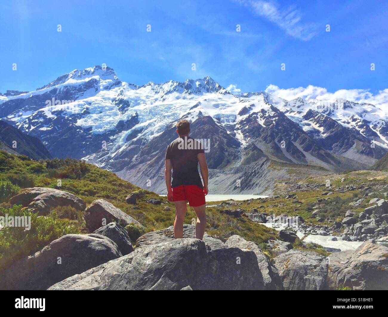 Mount cook view hi-res stock photography and images - Alamy