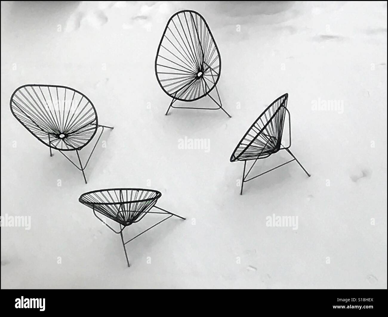 Steel chairs hi-res stock photography and images - Alamy