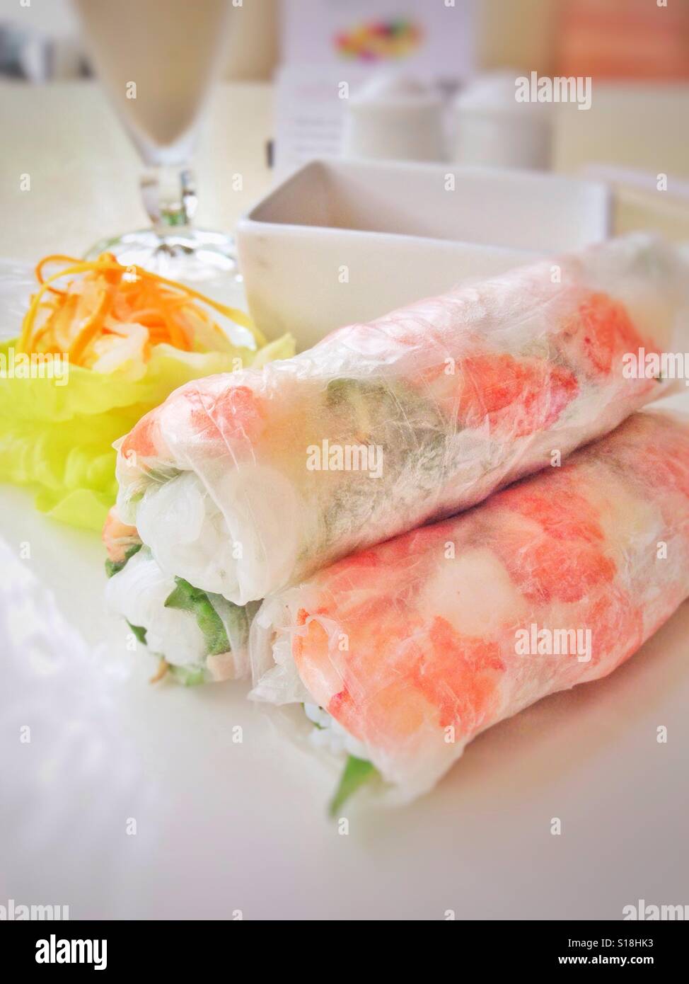 Chinese Shrimp Rice Roll High Resolution Stock Photography and Images ...