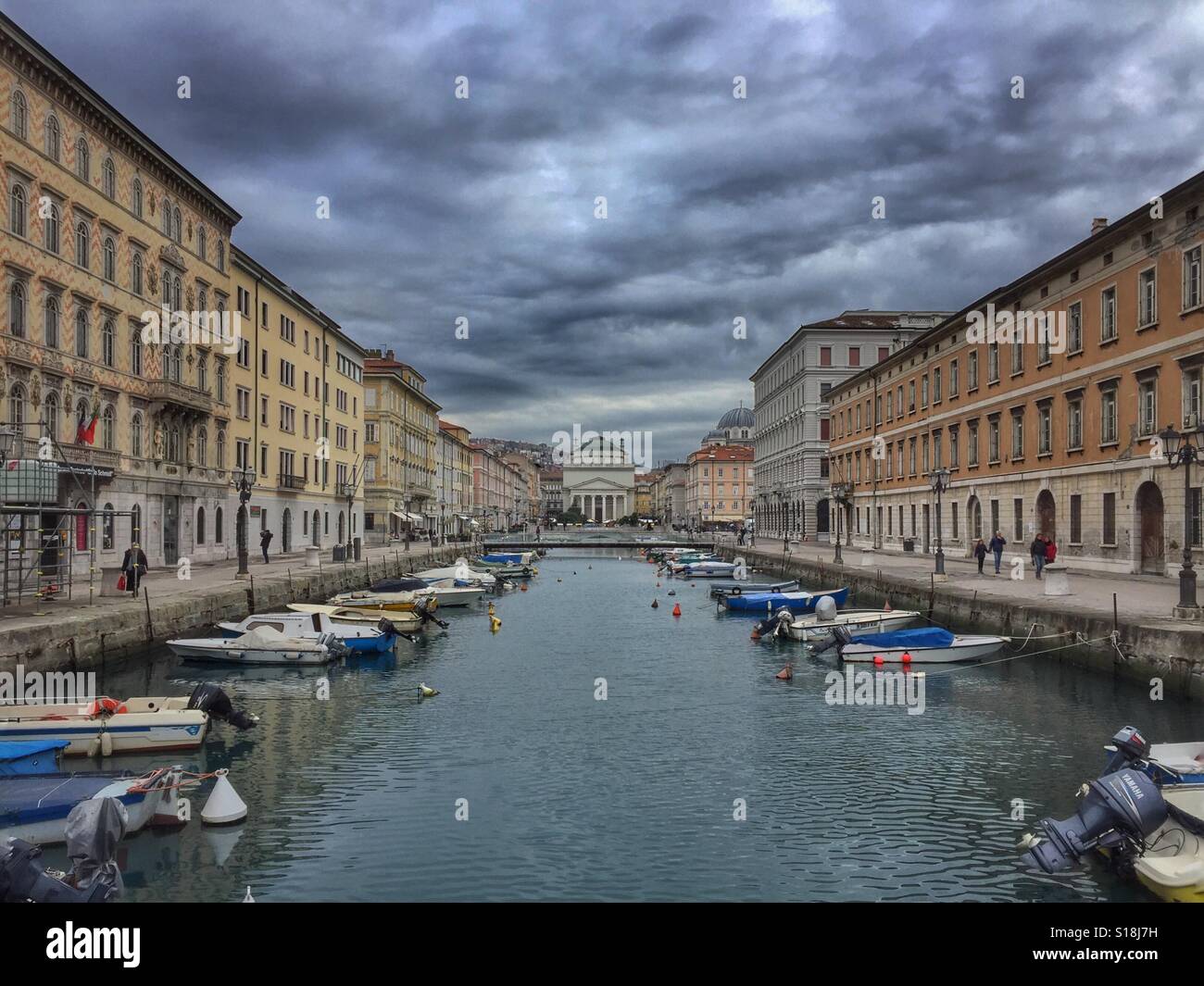 Grand canal of trieste hi-res stock photography and images - Alamy