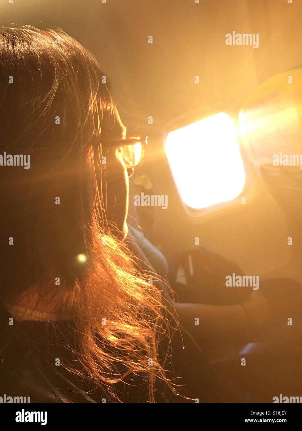 Inside a plane hi-res stock photography and images - Alamy