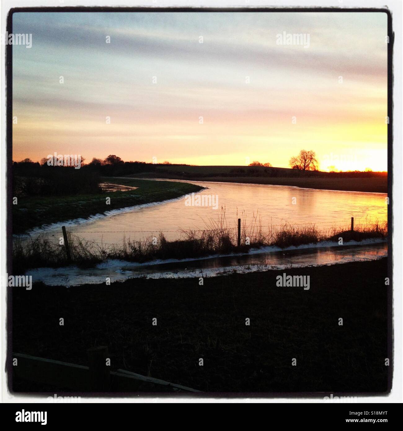 River swale flood hi-res stock photography and images - Alamy