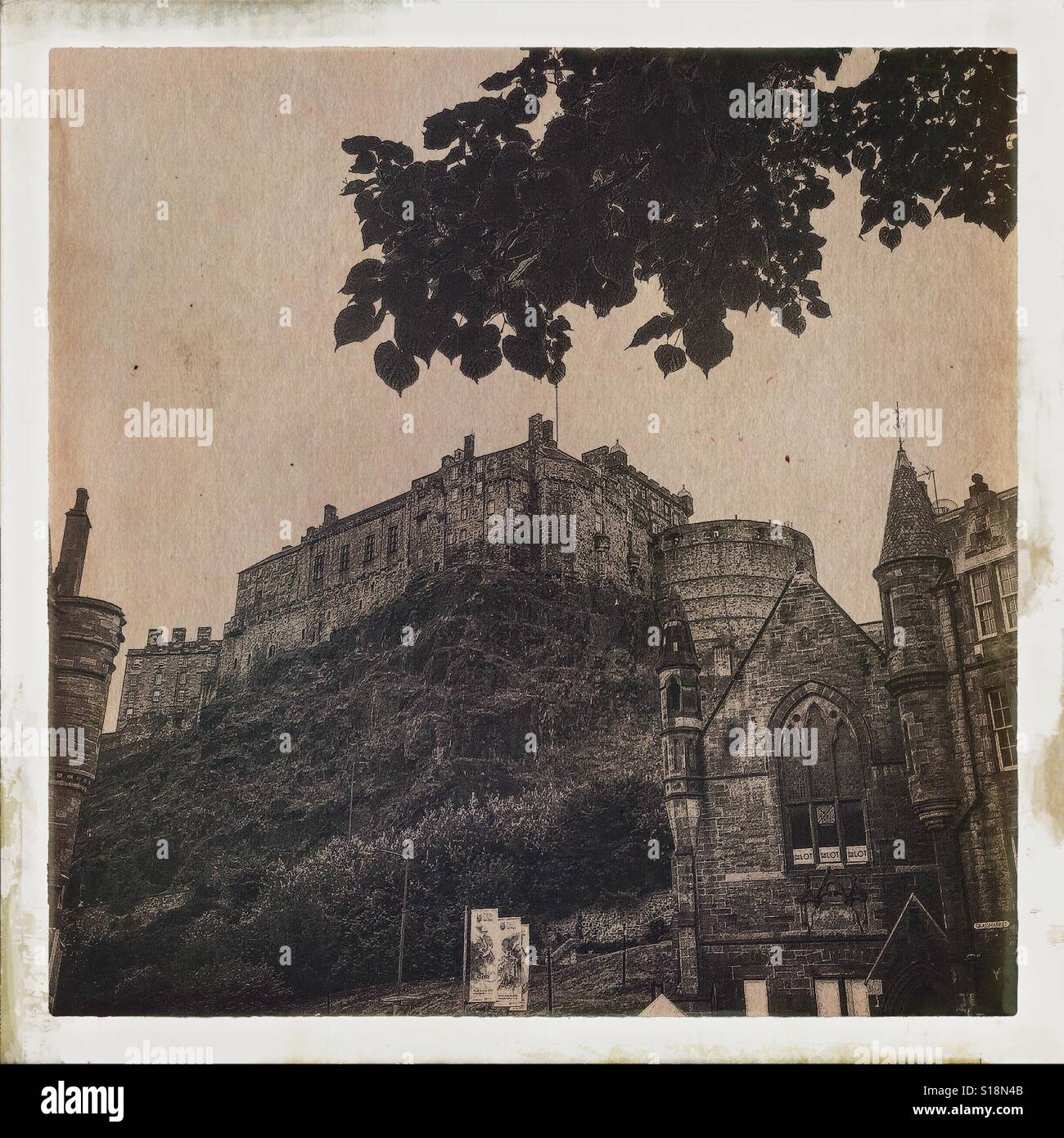 Vintage edinburgh hi-res stock photography and images - Alamy