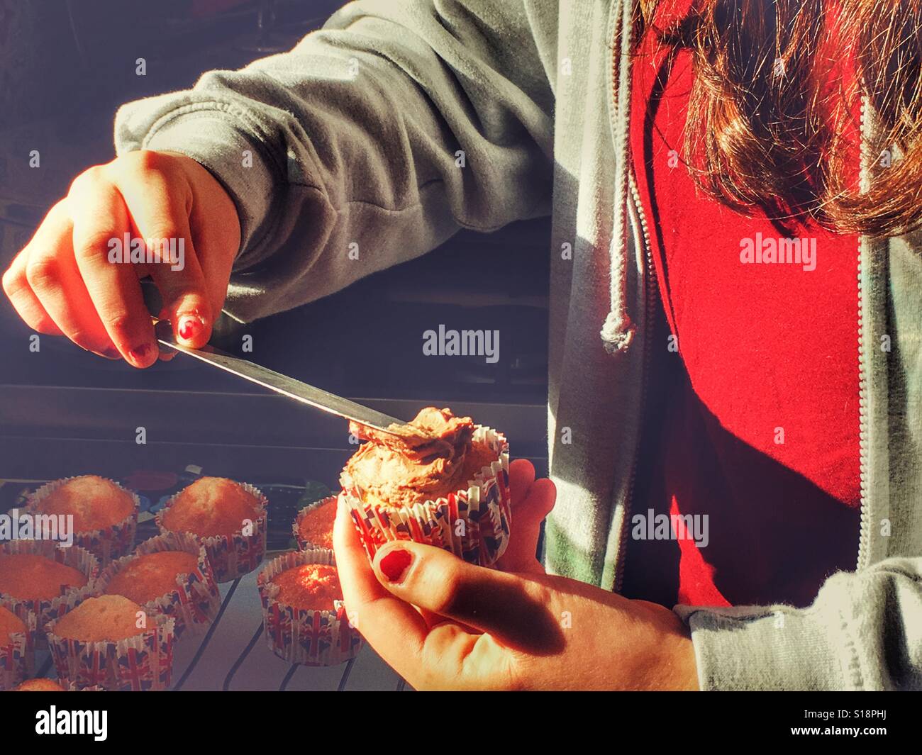 Teenagers hands hi-res stock photography and images - Alamy