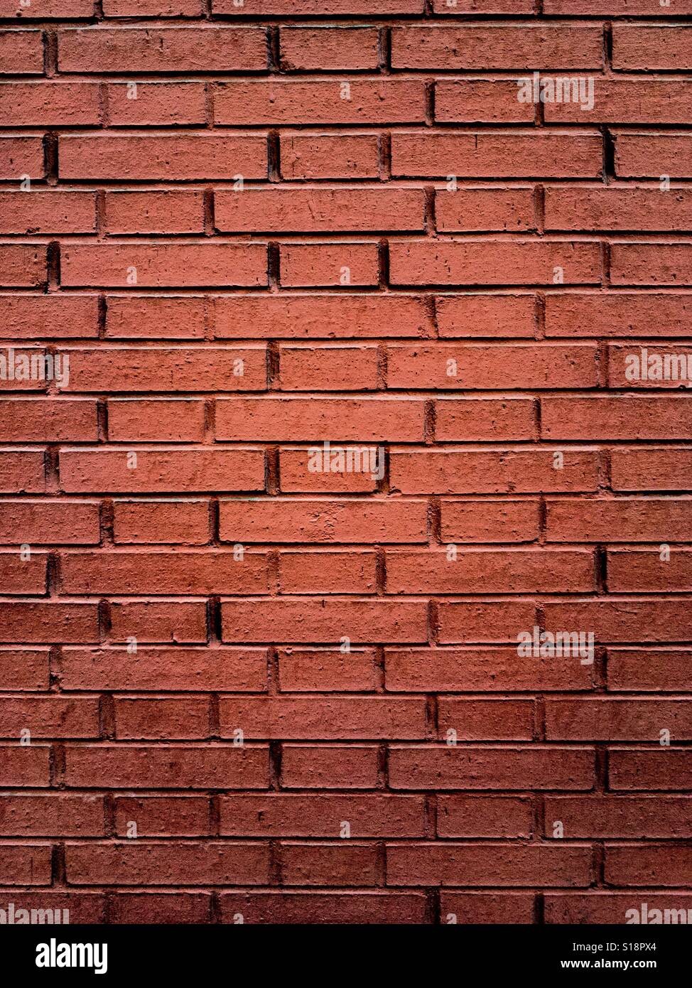 Orange brick wall Stock Photo - Alamy