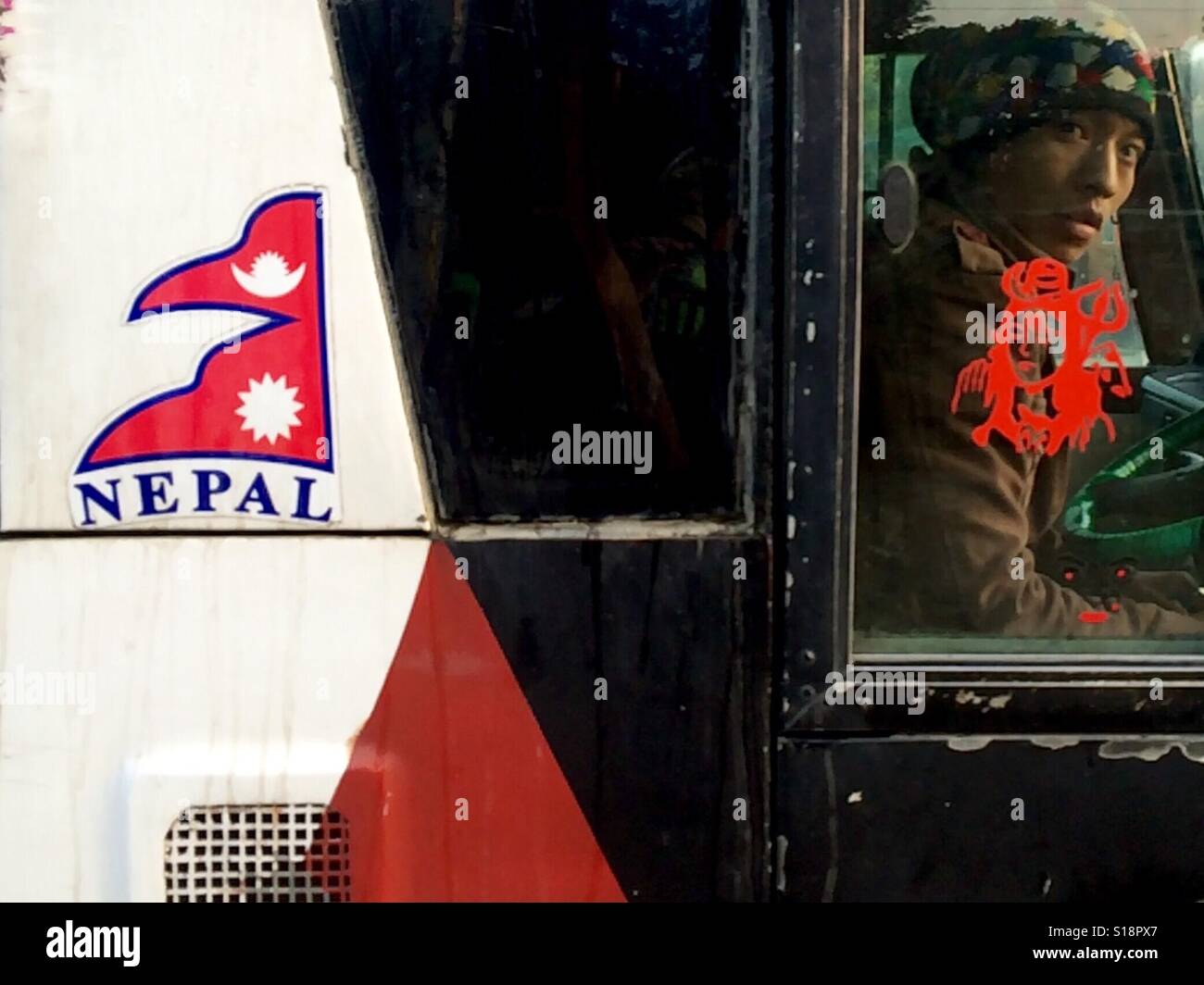 Nepali bus hi-res stock photography and images - Alamy