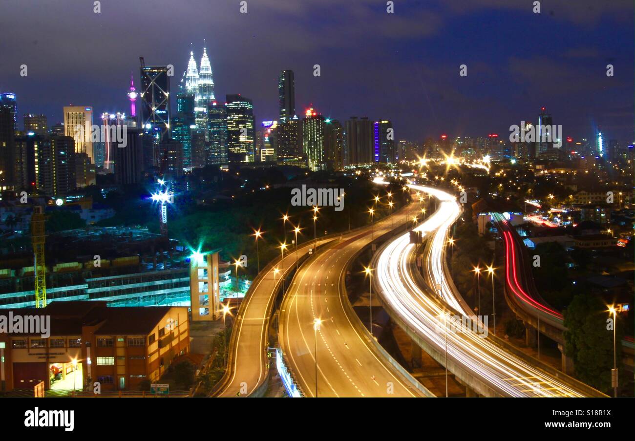 A landscape view of Kuala Lumpur Stock Photo - Alamy