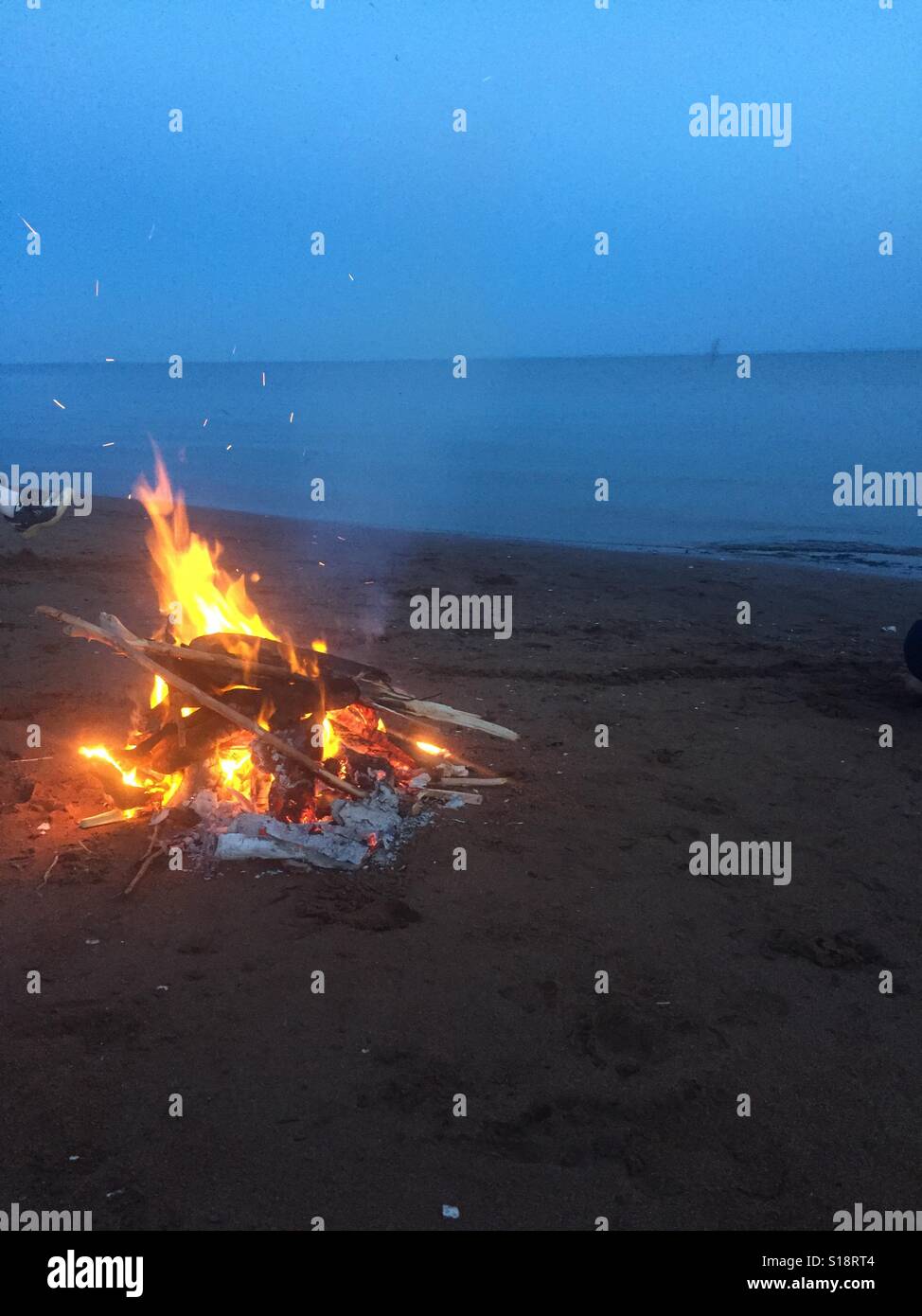 Fire ocean hi-res stock photography and images - Alamy