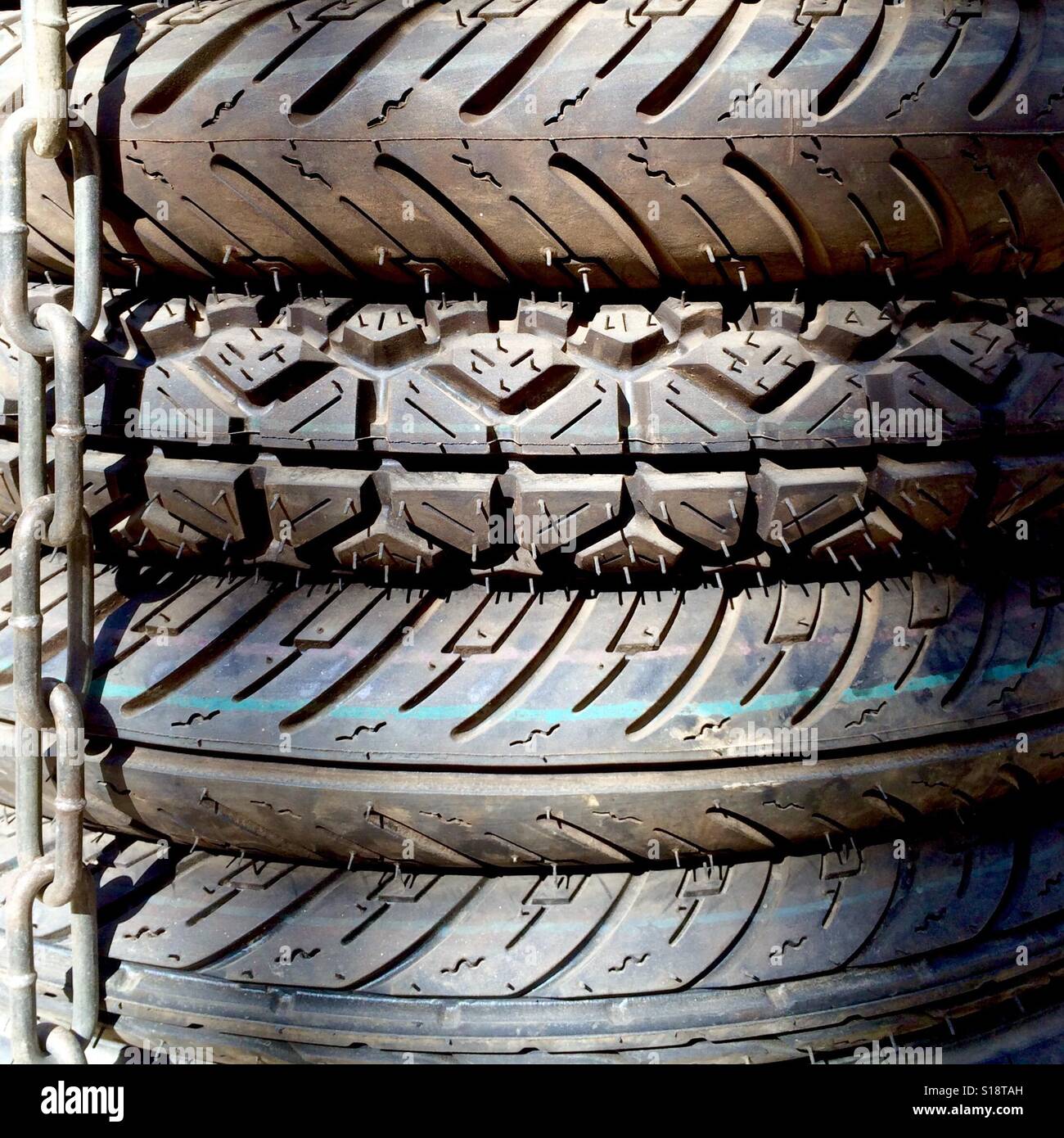 Tyre stack hi-res stock photography and images - Alamy
