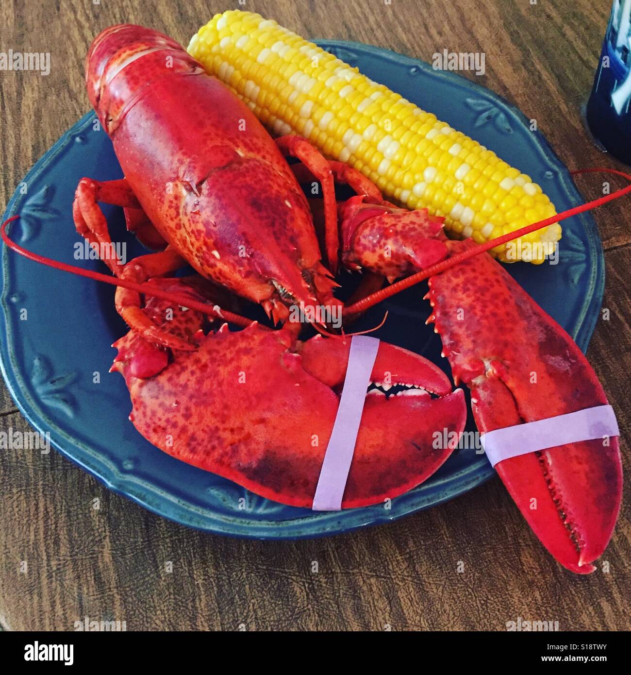 Lobster dinner hi-res stock photography and images - Alamy