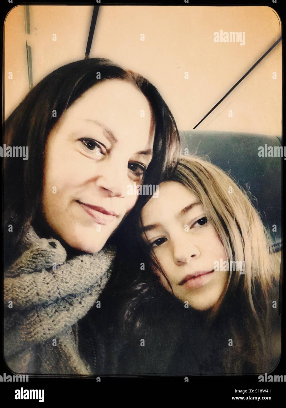 Mother and daughter together Stock Photo - Alamy