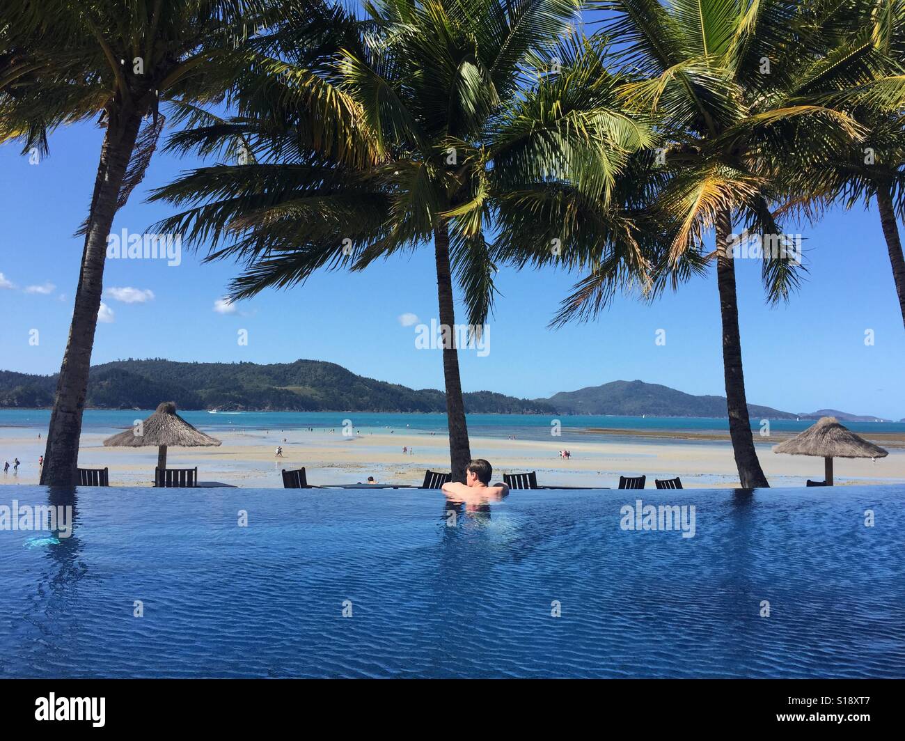 Queensland island pool hi-res stock photography and images - Alamy