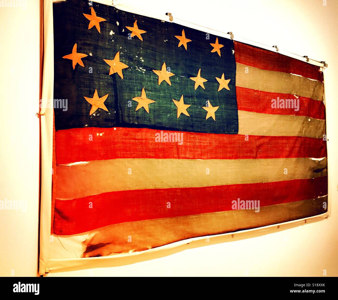 13 star flag hi-res stock photography and images - Alamy