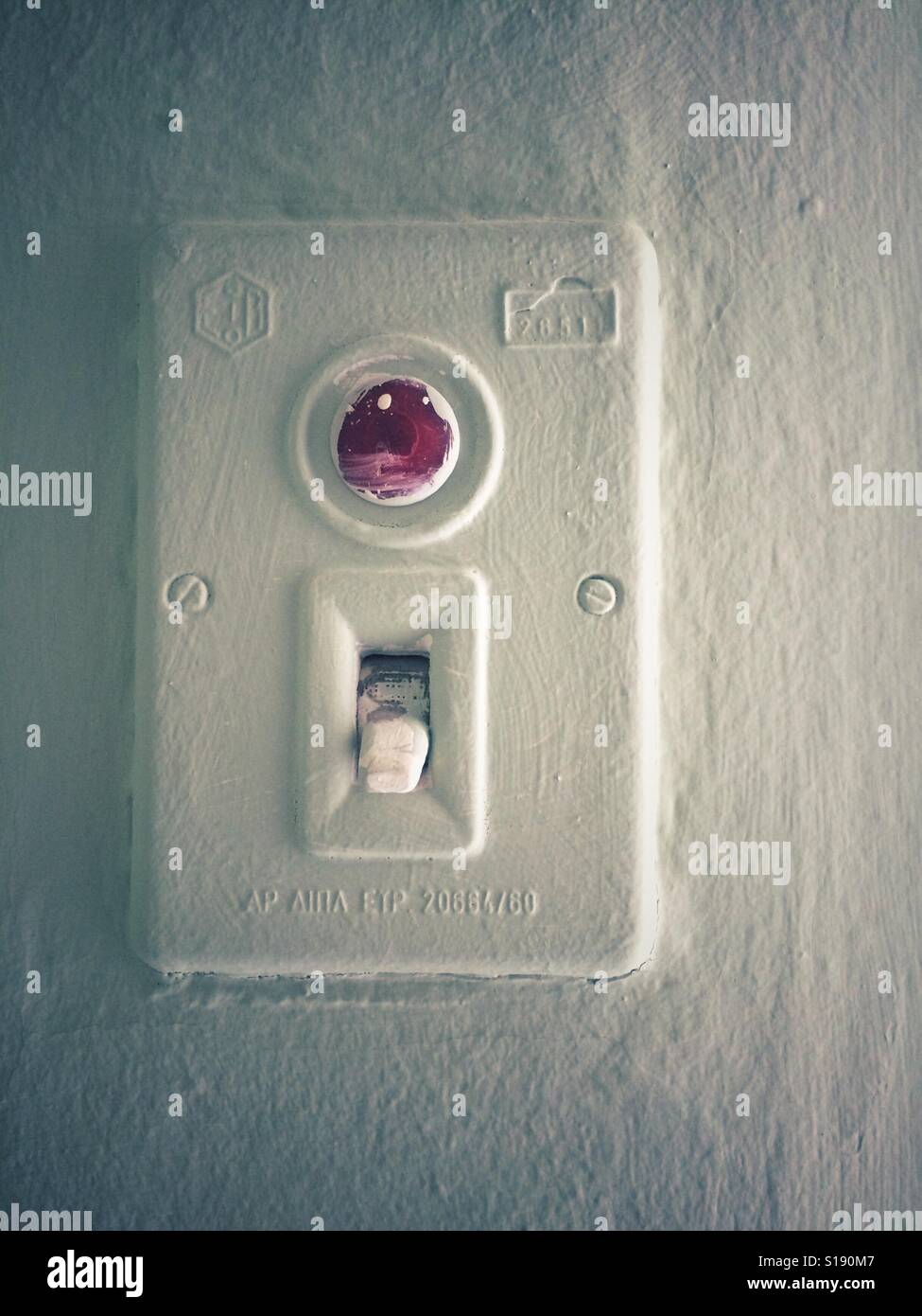 Old fashioned light switch hi-res stock photography and images - Alamy