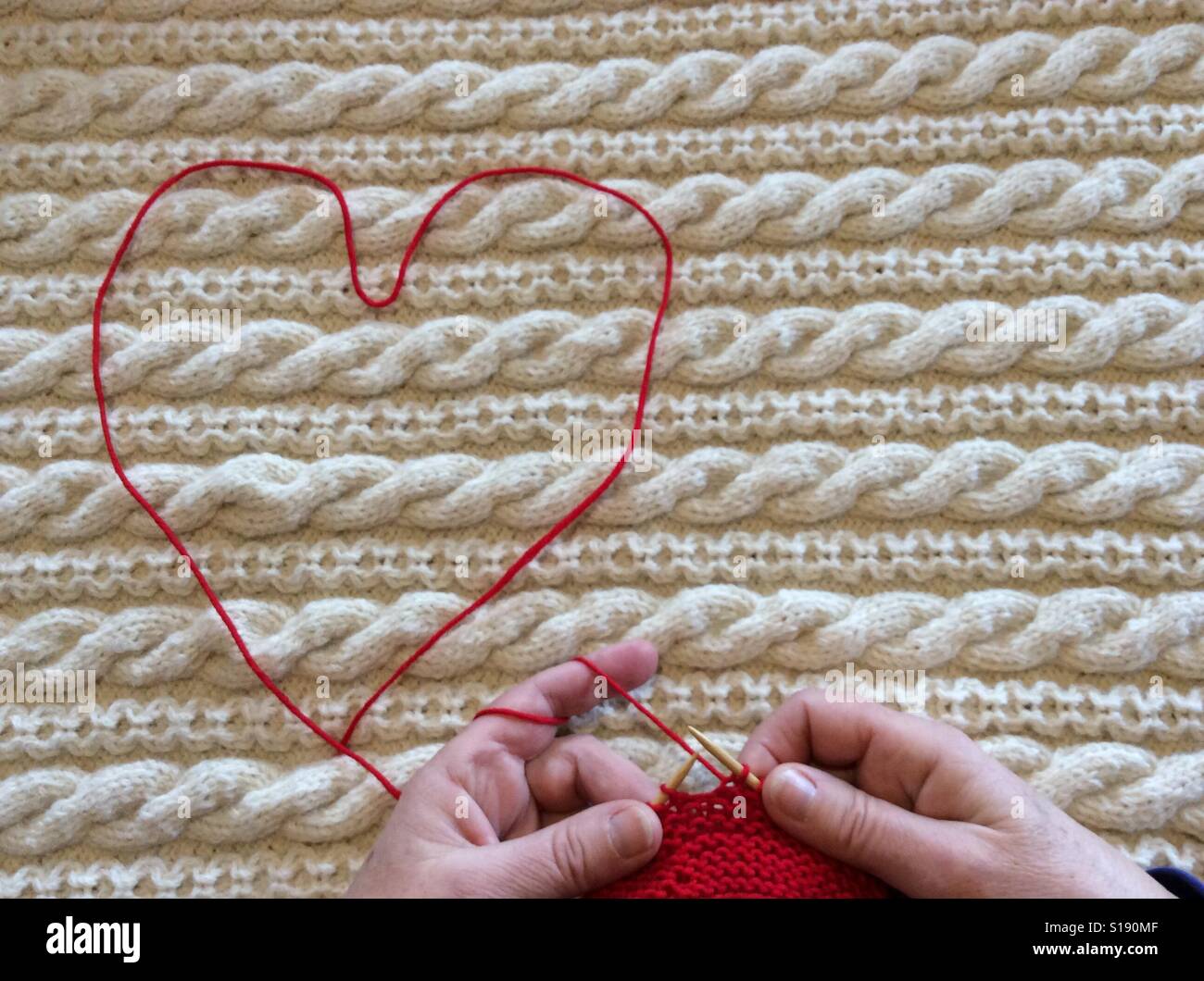 Knitting diy hi-res stock photography and images - Alamy