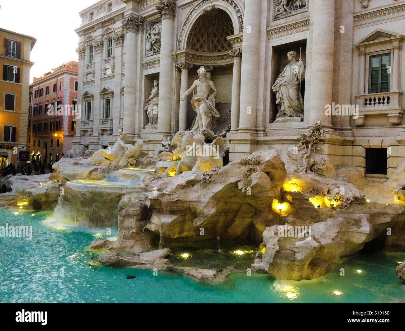 Trevi fountain rome hi-res stock photography and images - Alamy