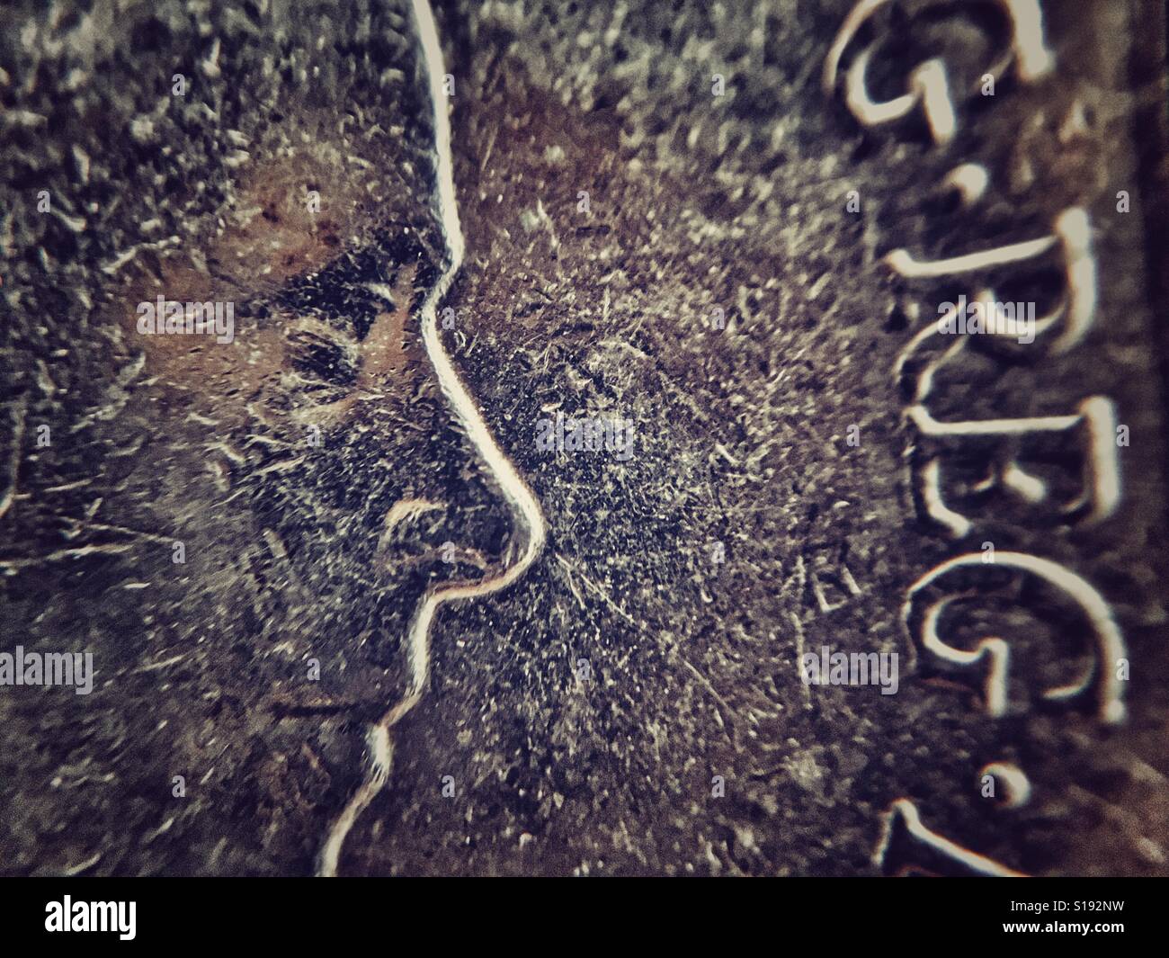 50 pence coin hi-res stock photography and images - Alamy