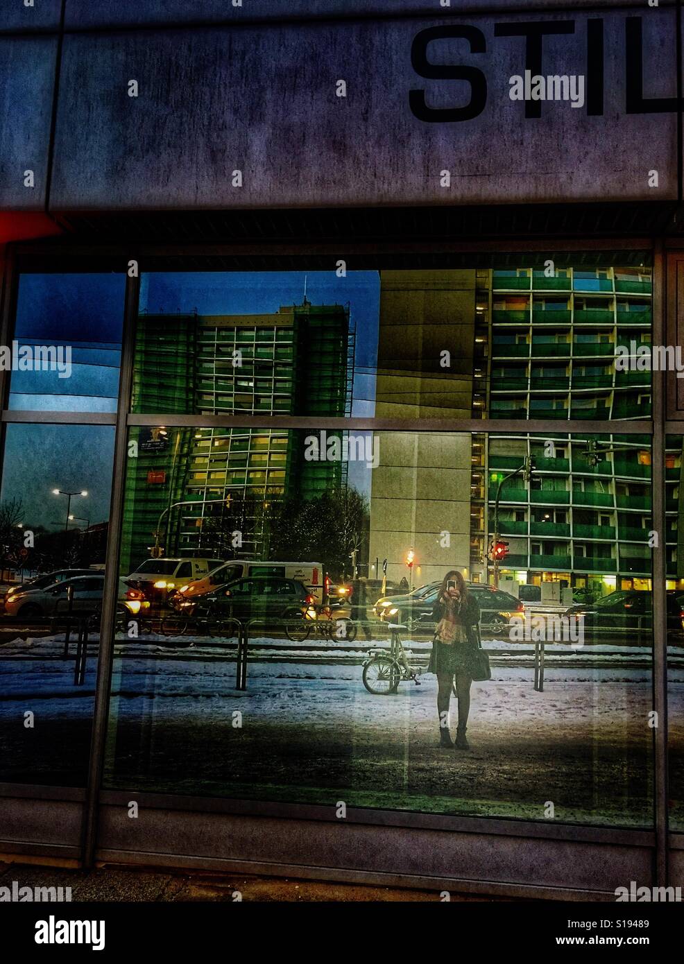 Vitrine reflection hi-res stock photography and images - Alamy